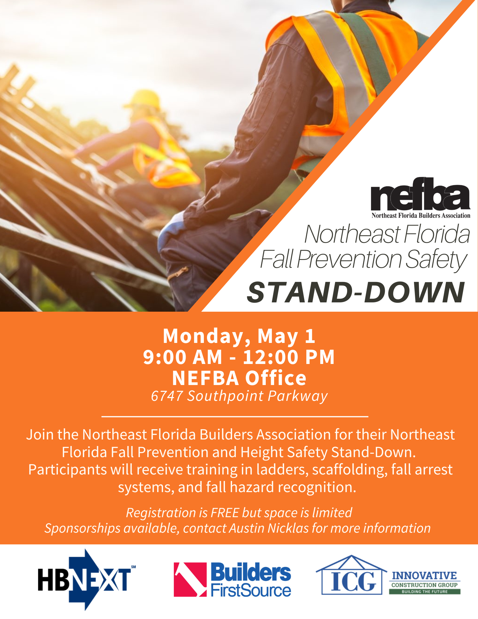 NEFBA Fall Prevention Safety Stand-Down - NEFBA