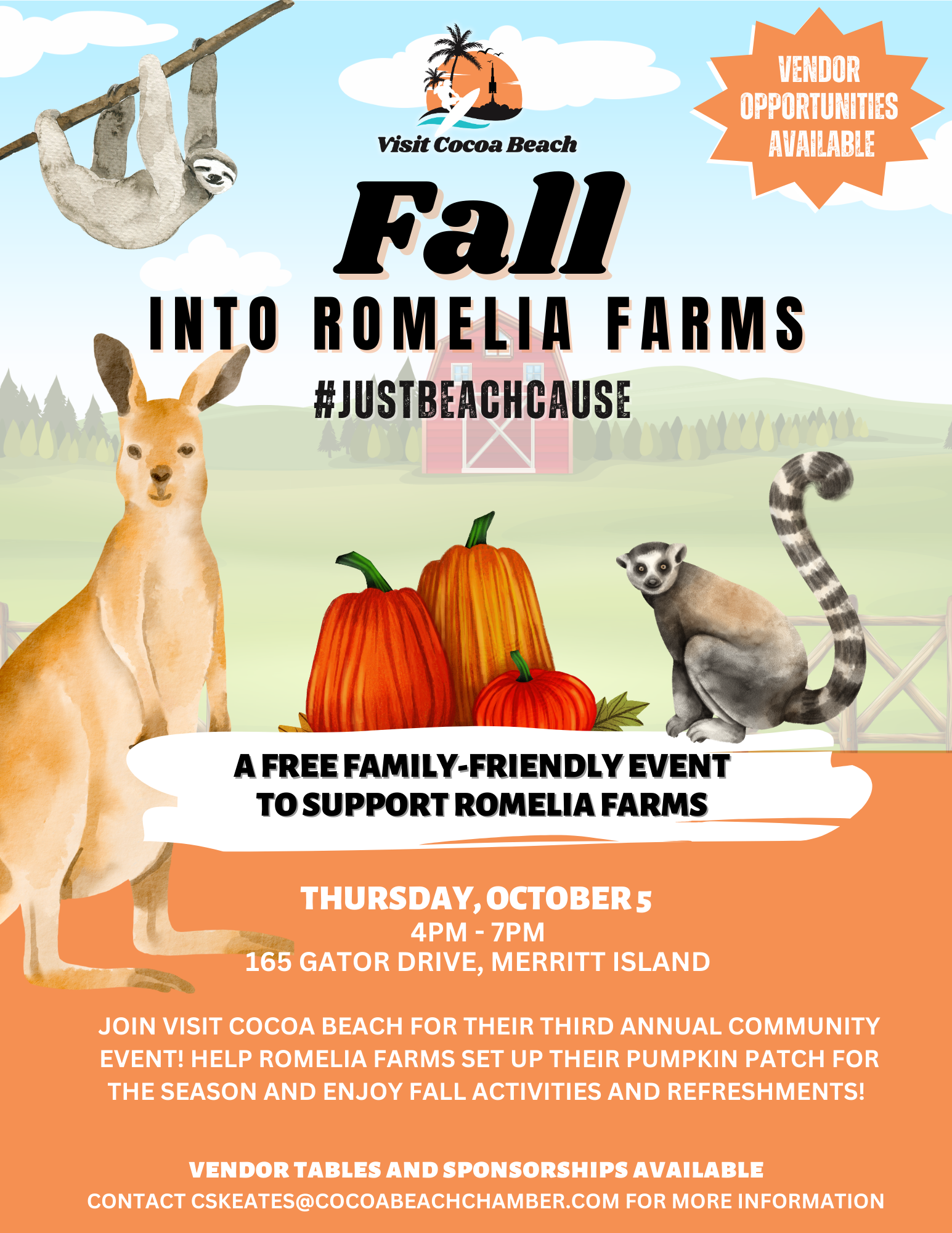 Fall into Romelia Farms presented by Visit Cocoa Beach - Event Registration