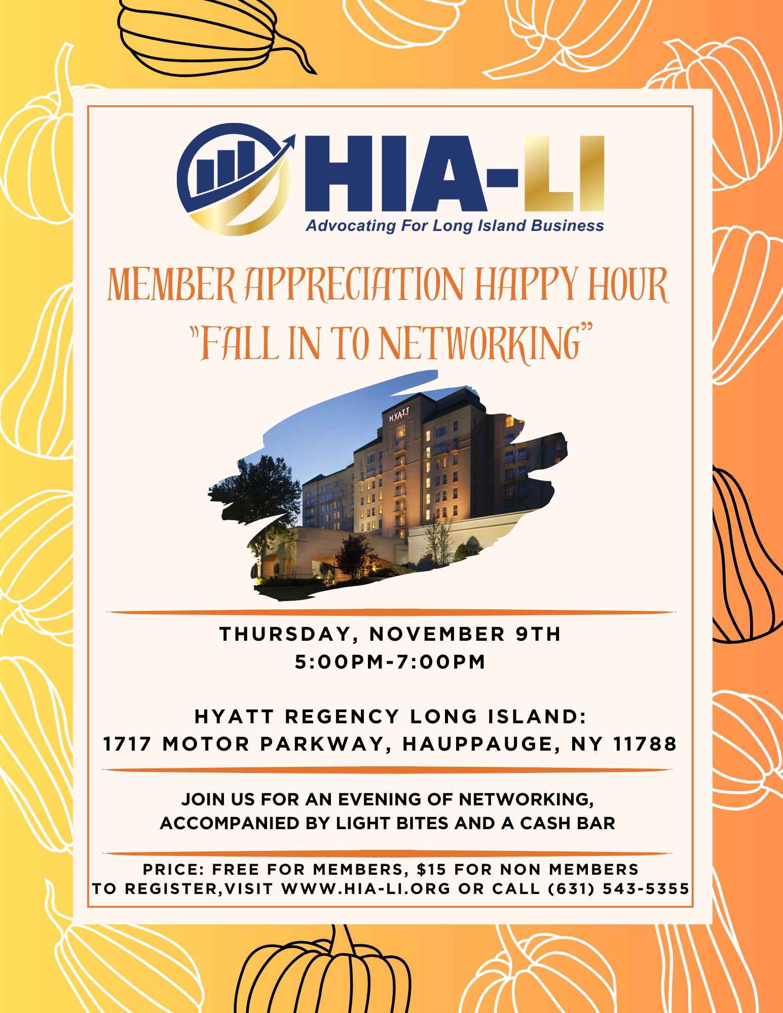 Member Appreciation Networking Night -Calendar - HIA-LI