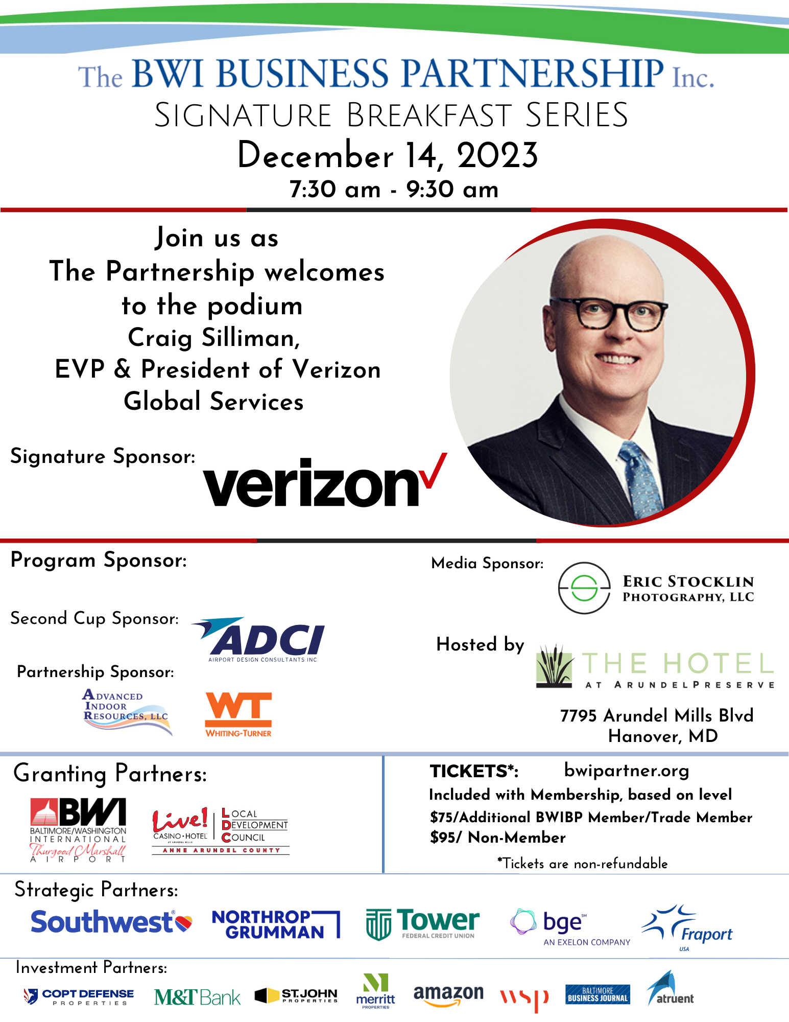 Signature Breakfast Series- Craig Silliman, EVP & President of Verizon ...