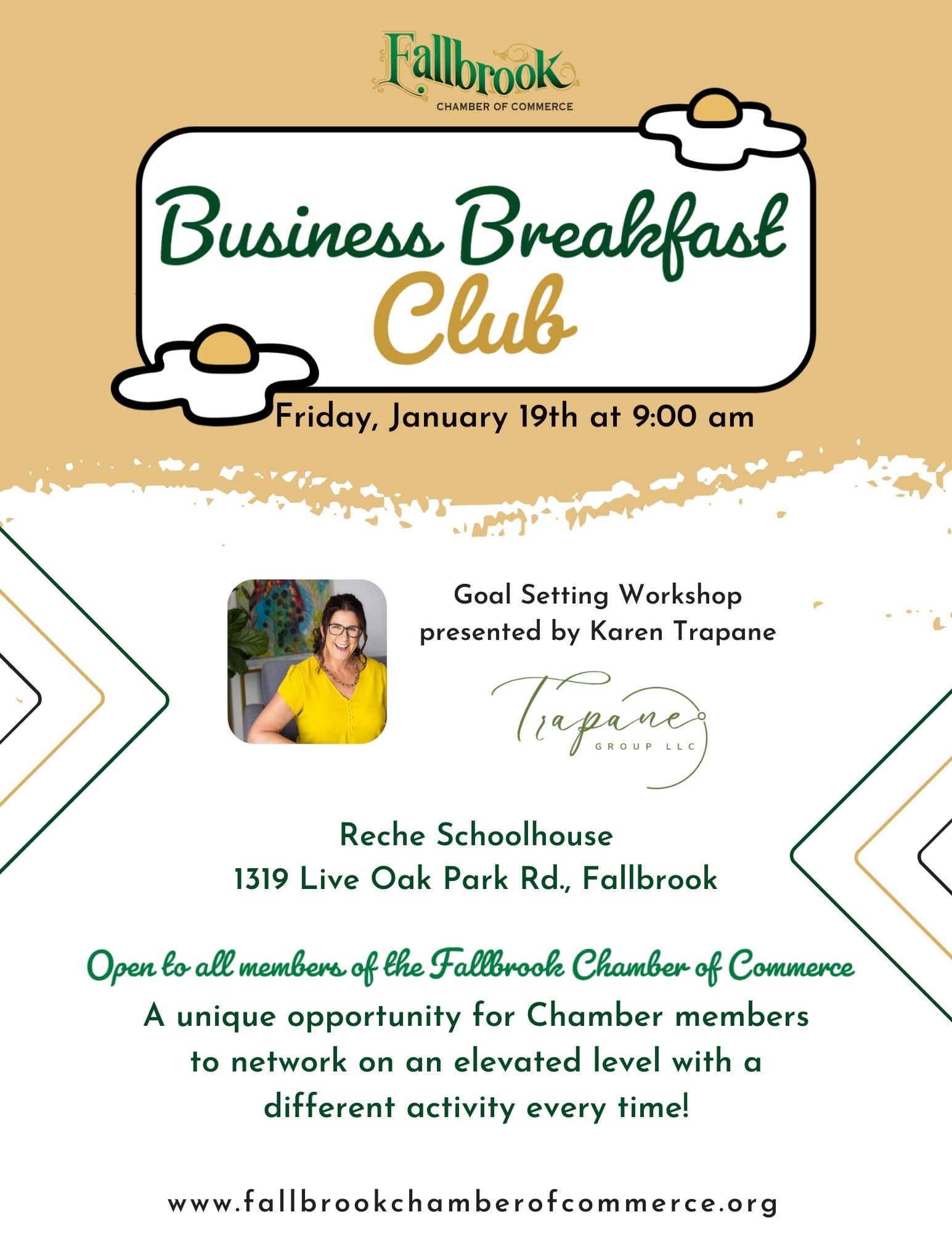 Business Breakfast Club- Goal Setting Workshop by Karen Trapane ...