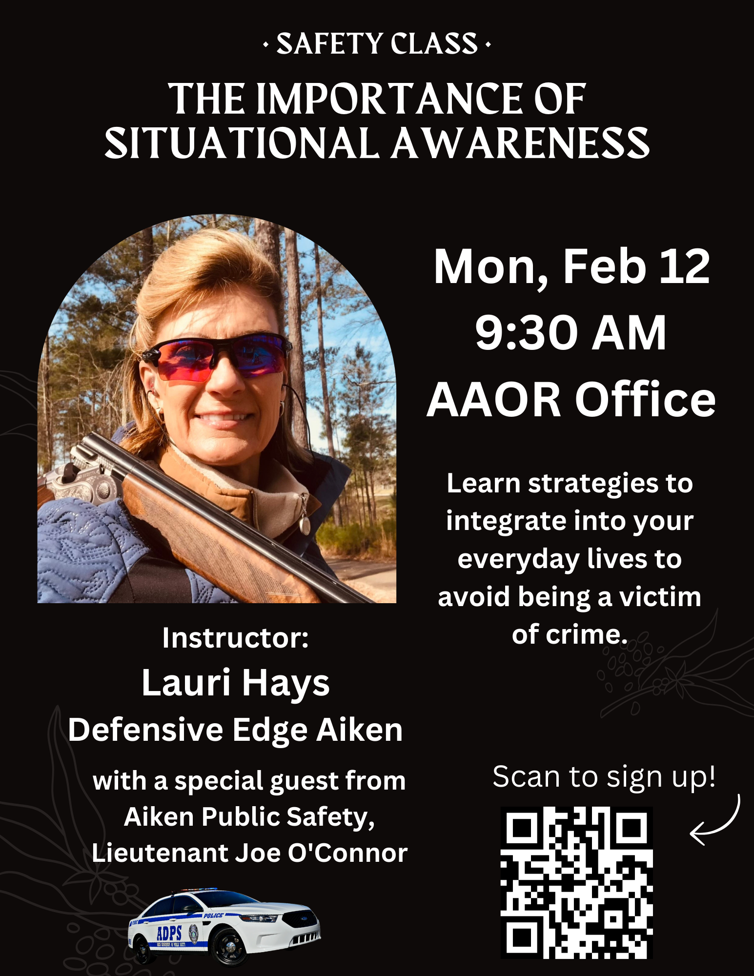 Safety Class: Situational Awareness - Aiken Association of REALTORS®