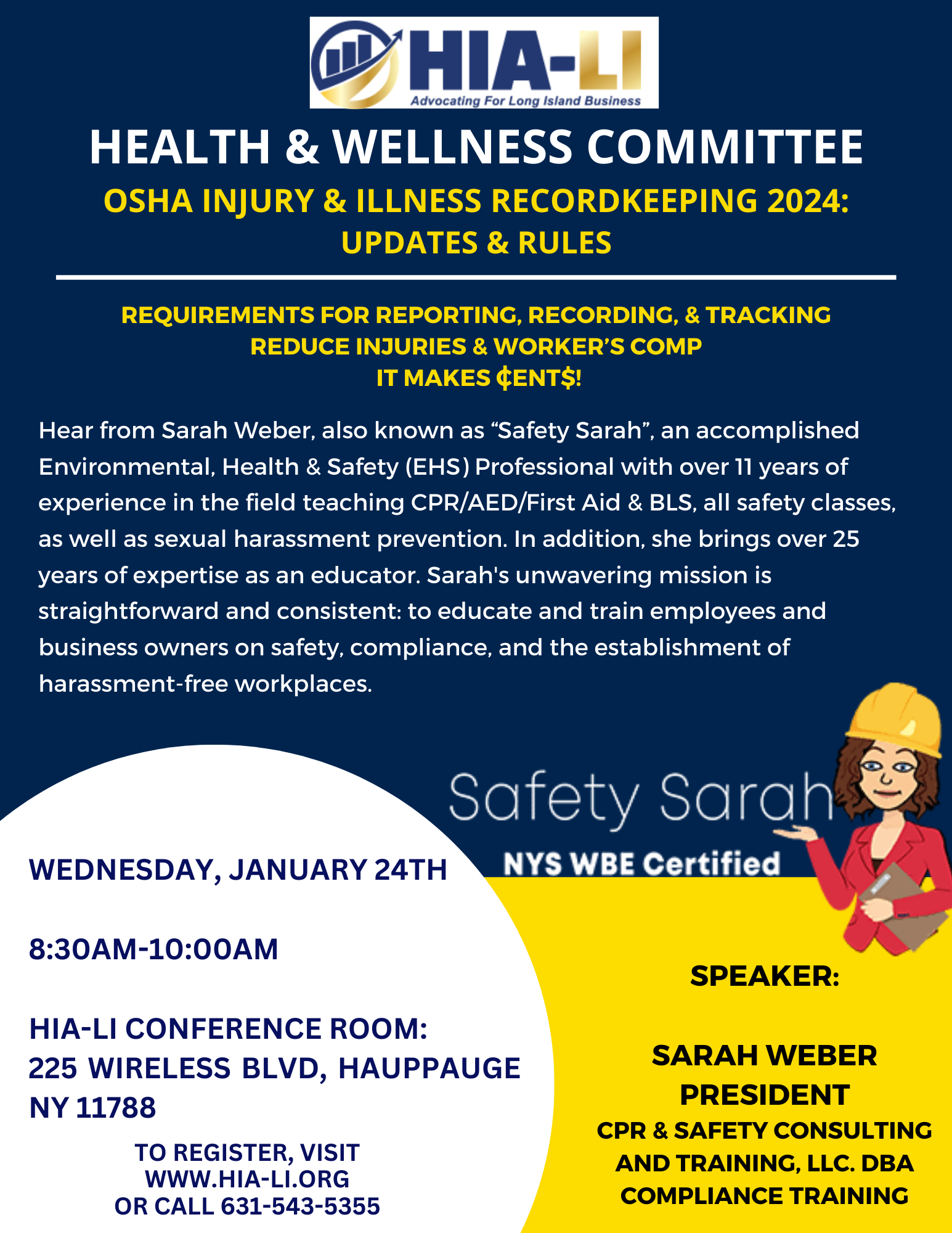 Health & Wellness Committee Meeting -Calendar - HIA-LI