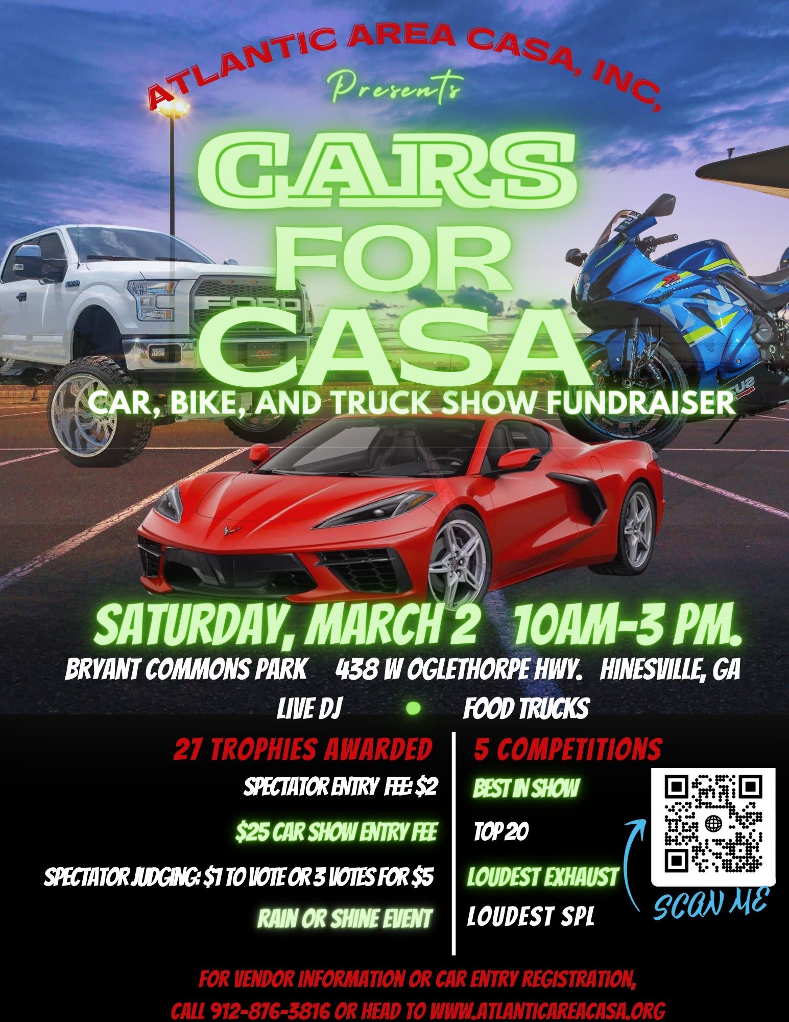 Cars For CASA Fundraiser - Richmond Hill Bryan County Chamber of Commerce
