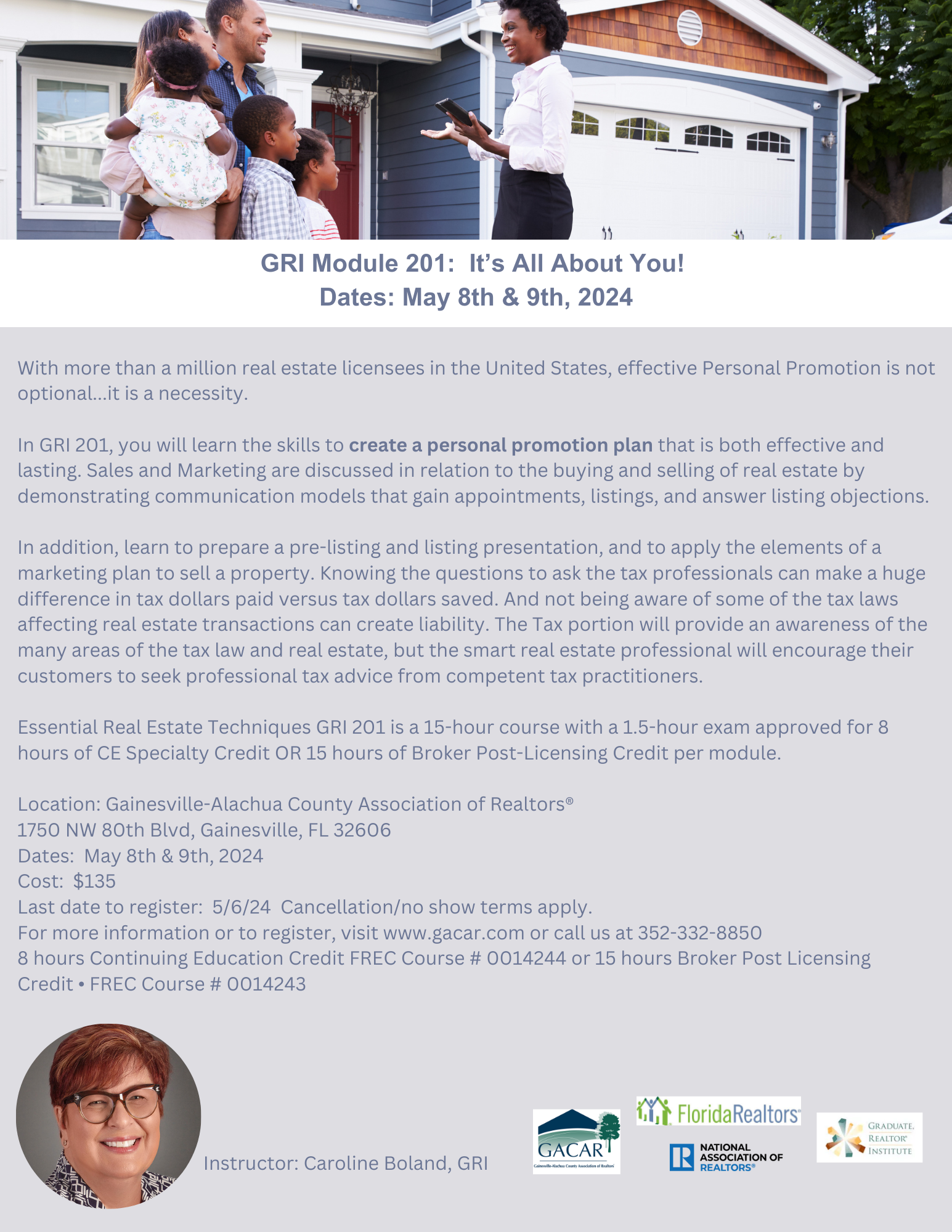 GRI Module 201: It's All About You! May 2024 - default - Gainesville ...