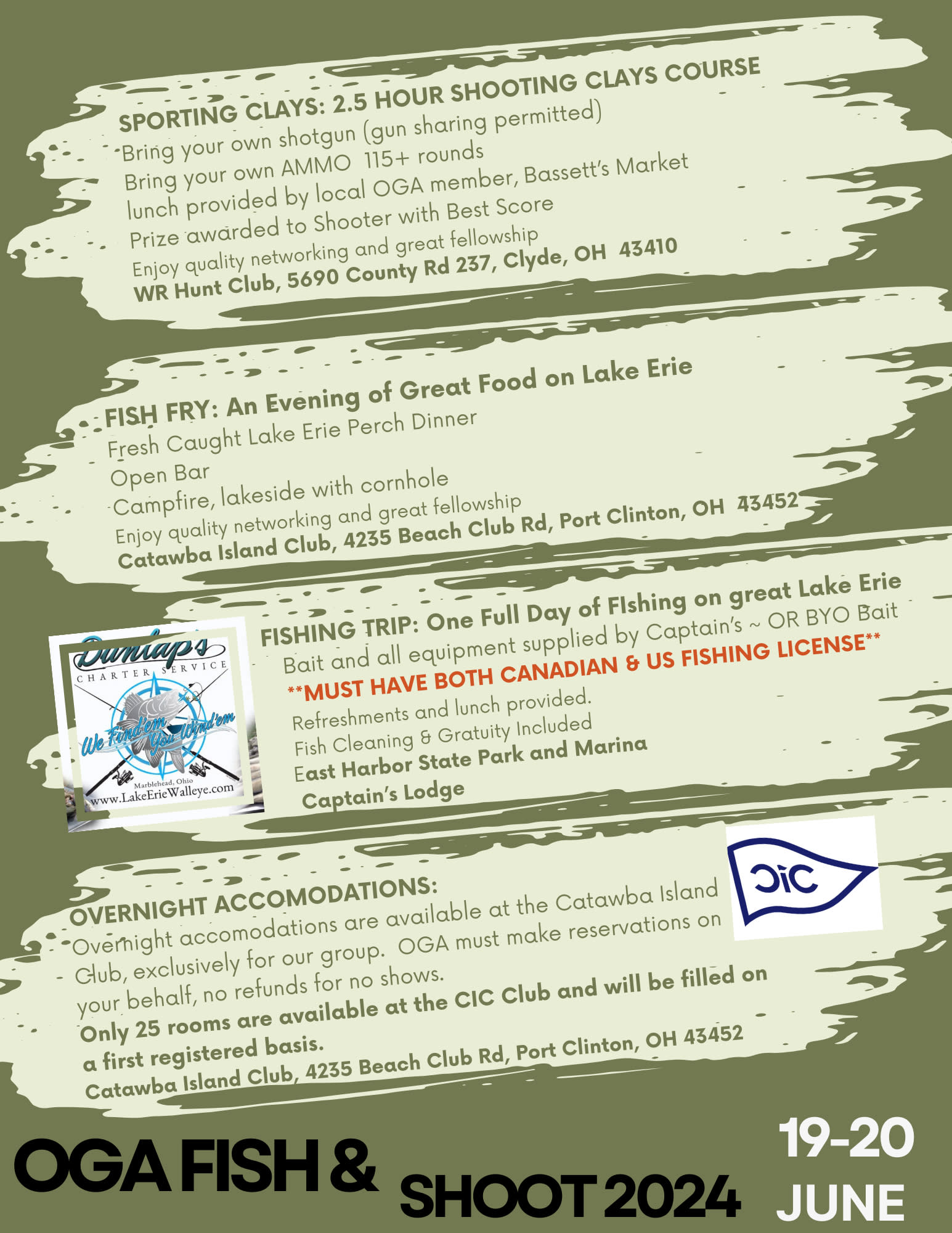 2024 OGA FISH & SHOOT - Event Registration