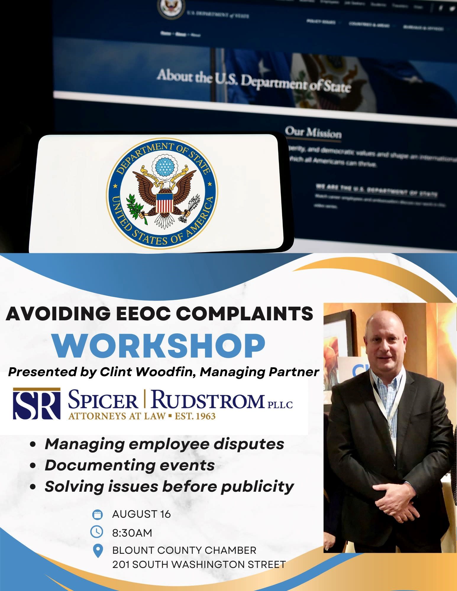 Avoiding EEOC Complaints Workshop - Blount Chamber
