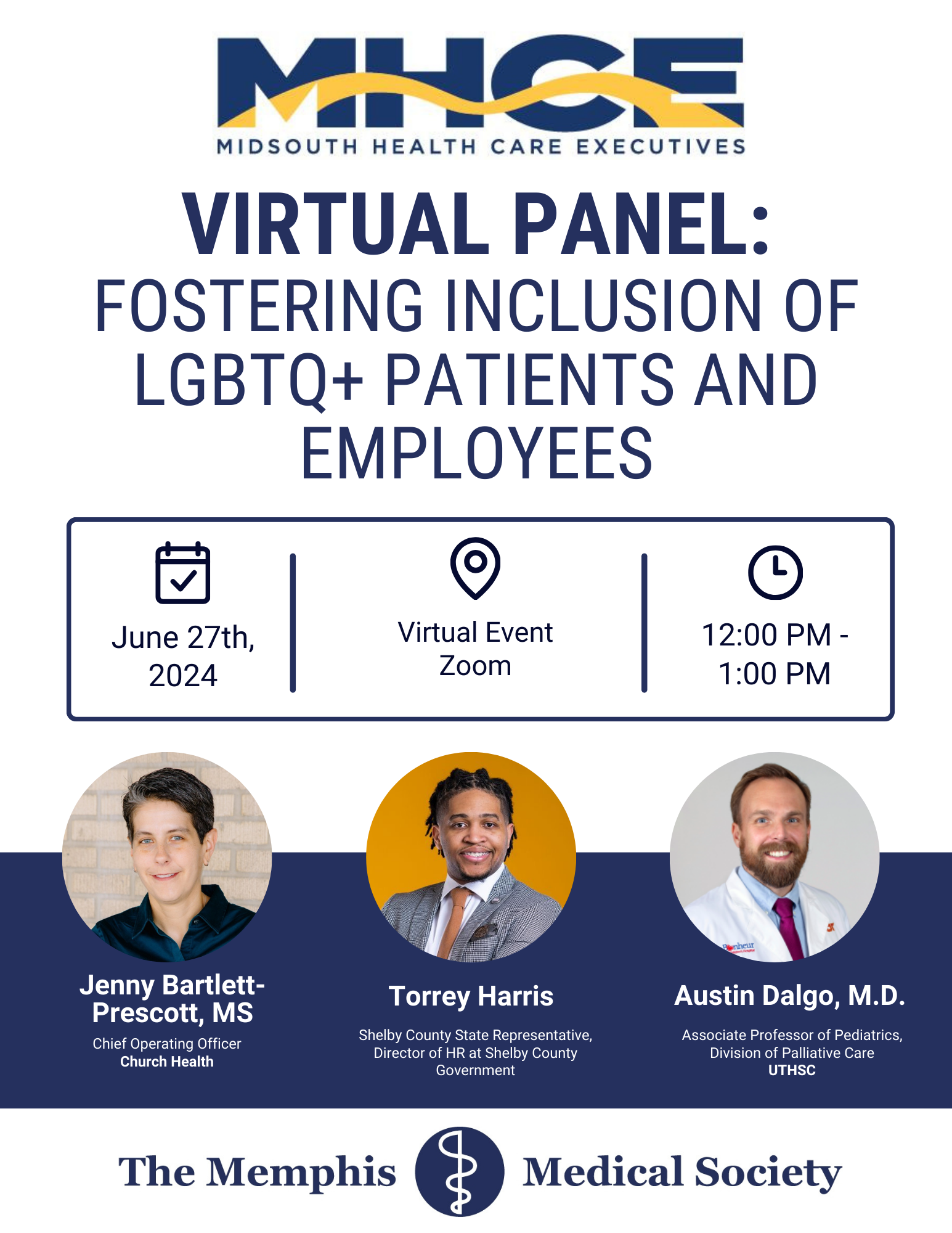 MHCE Virtual Panel: Fostering Inclusion of LGBTQ Patients and Employees ...