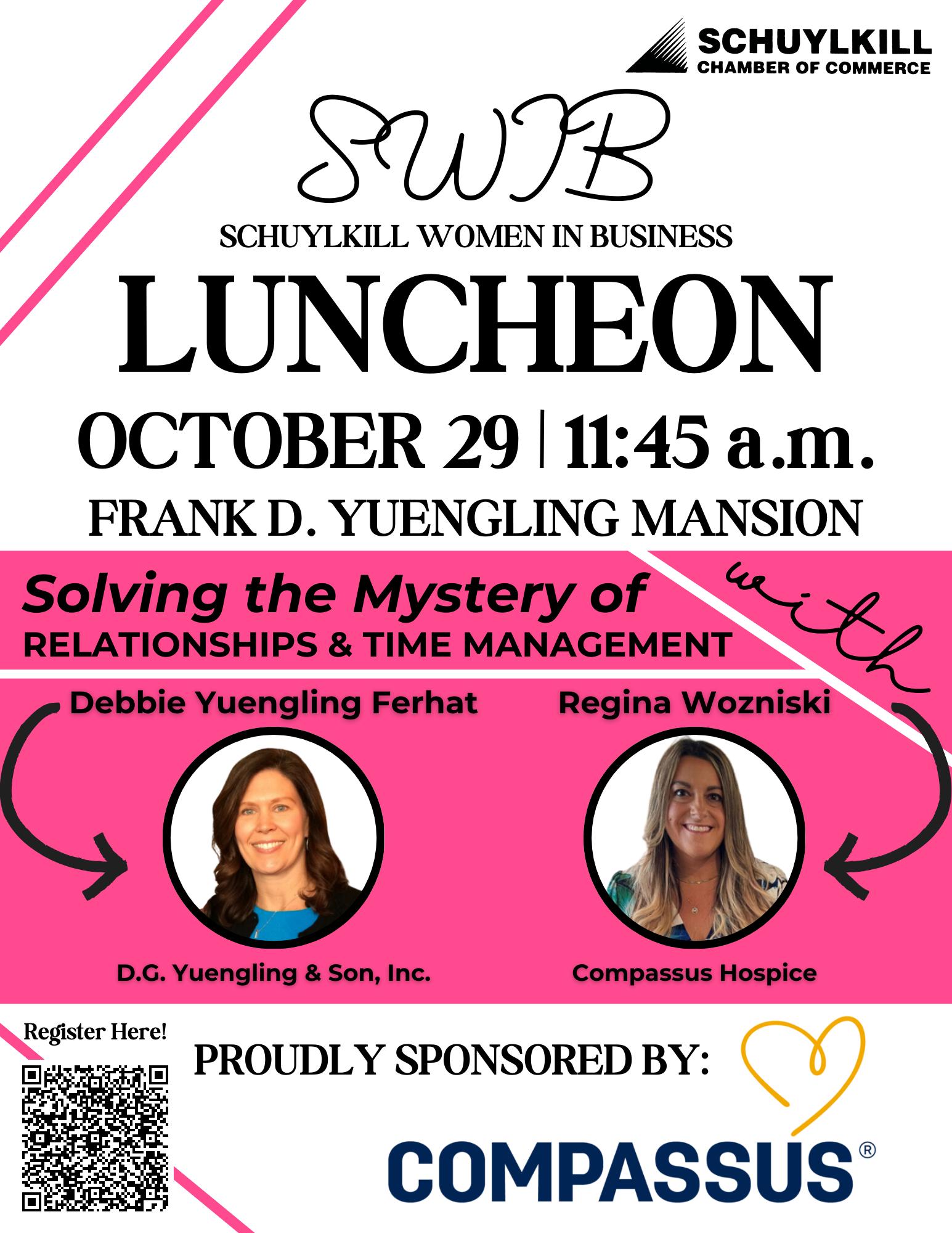 10-29-24 Schuylkill Women in Business Luncheon sponsored by Compassus ...