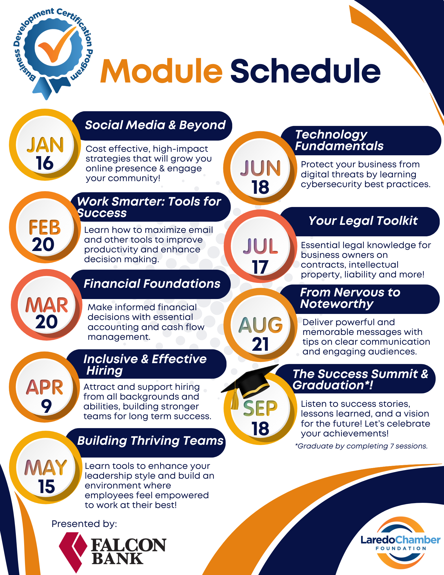 2025 Business Development Certification Program - Event Registration