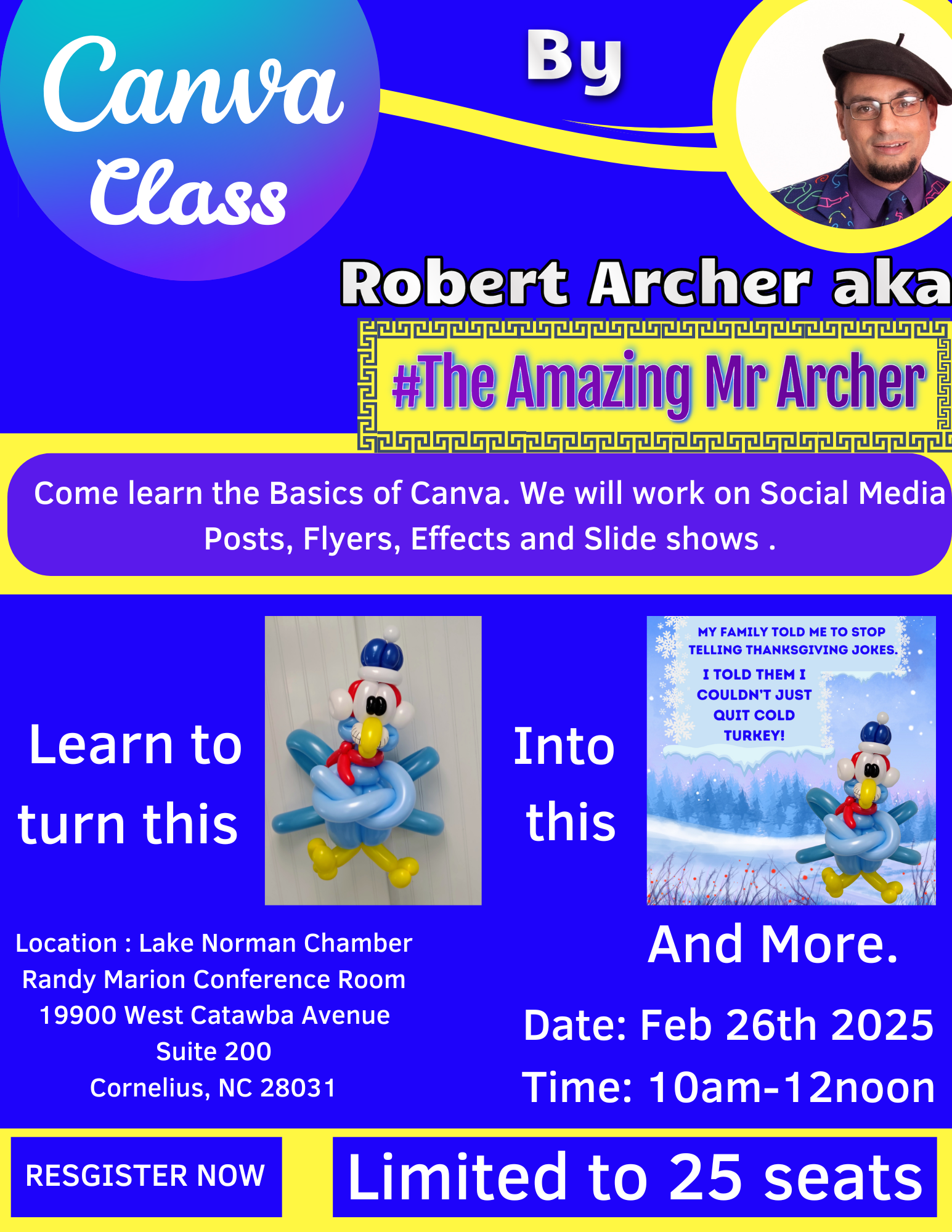 Canva Class - Lake Norman Chamber of Commerce - NC