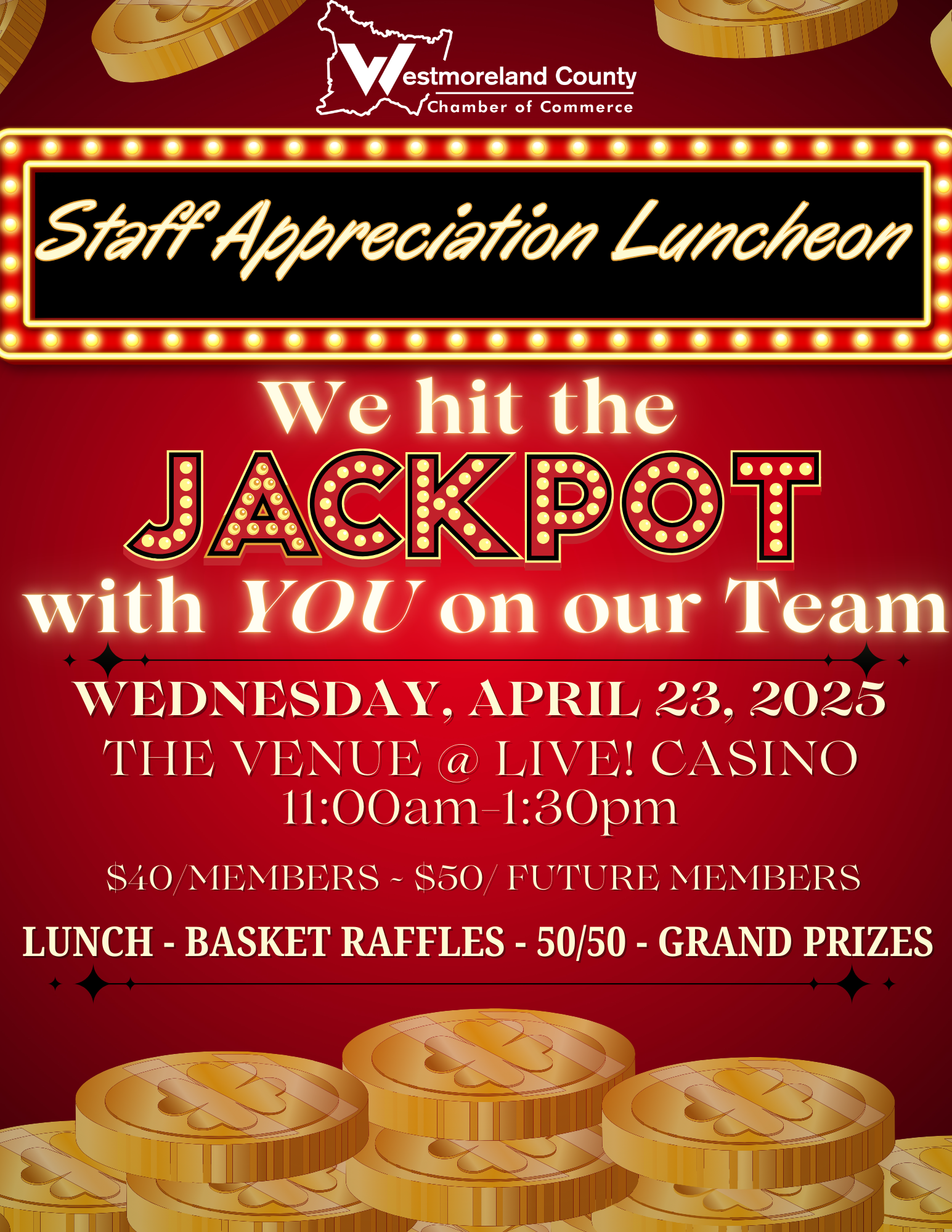 Staff Appreciation Luncheon 2025 - Event Registration