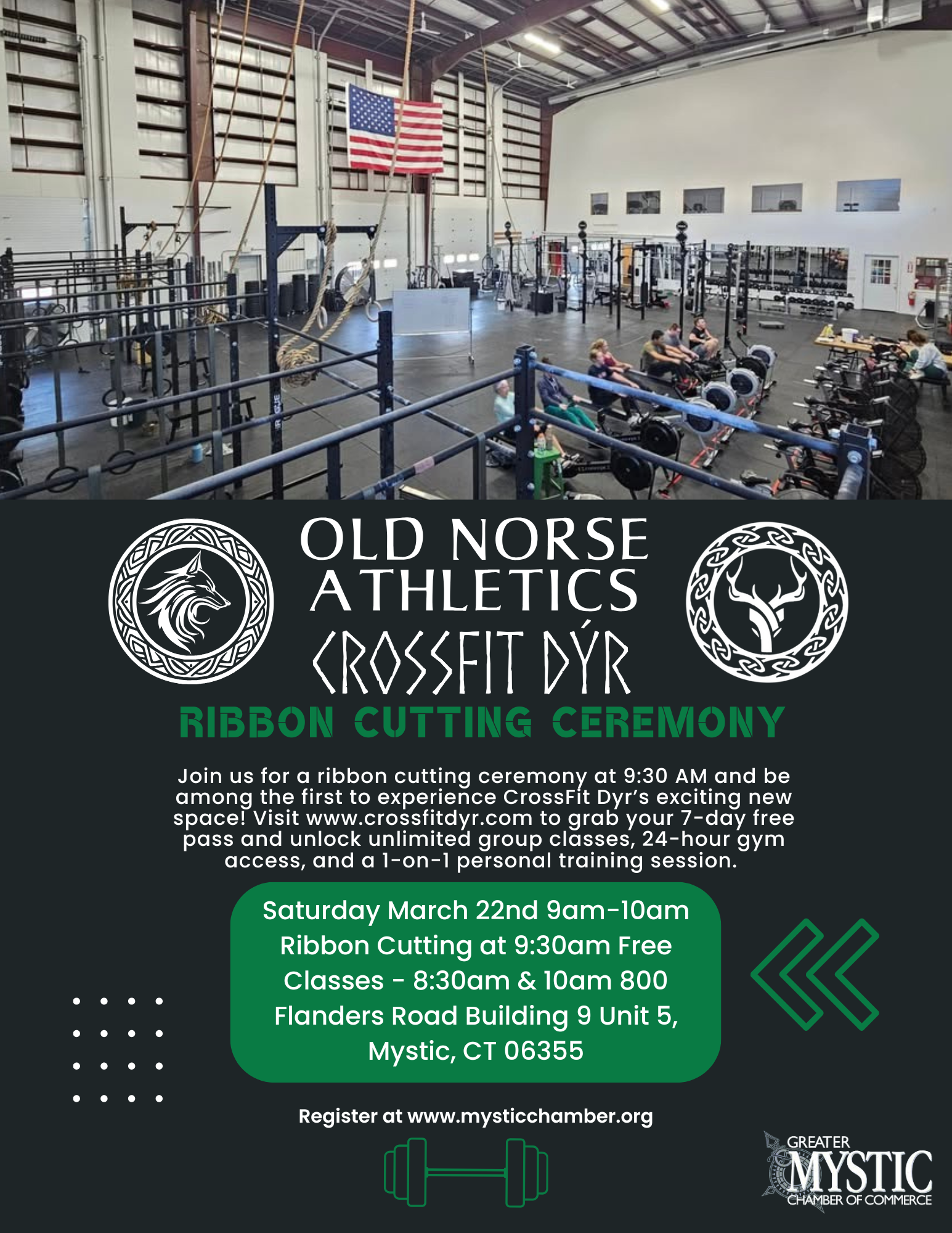 Crossfit Dyr Ribbon Cutting - Greater Mystic Chamber of Commerce - CT