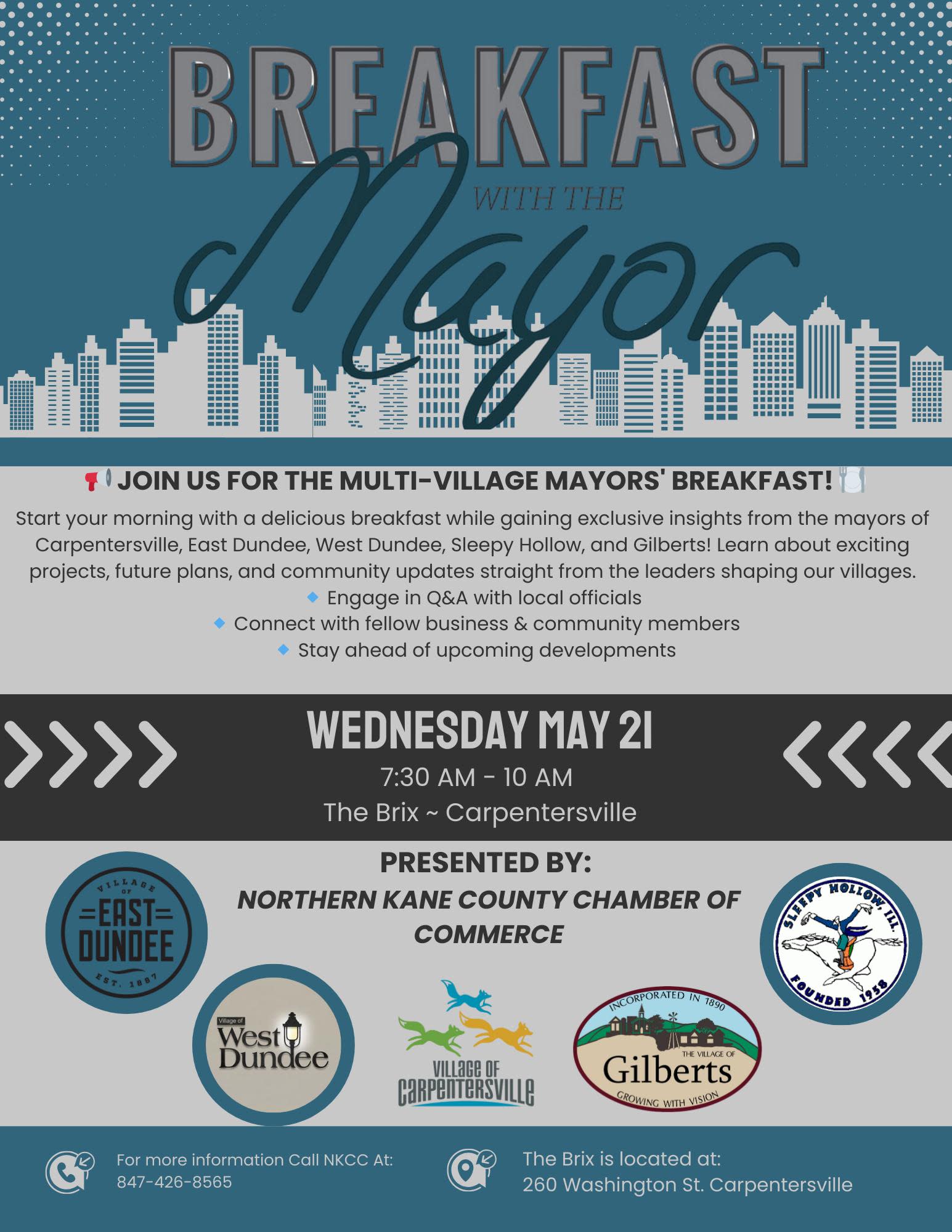 Mayor's Breakfast - Event Registration