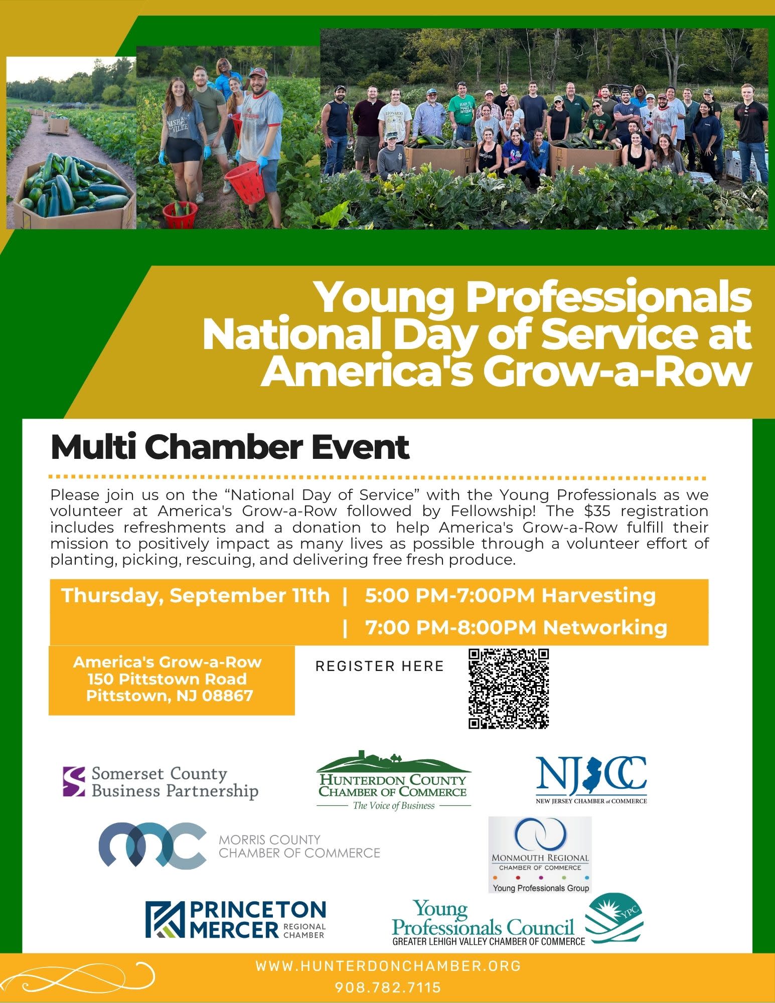 Young Professionals National Day of Service at America's Grow-a-Row ...