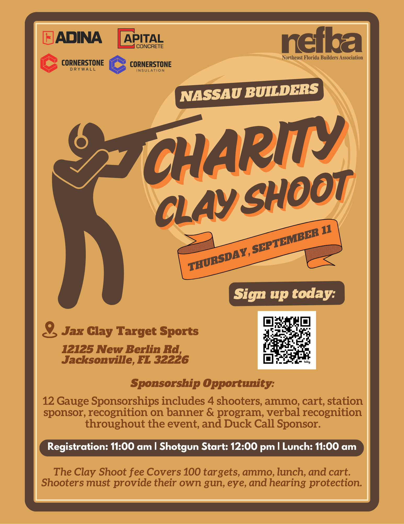 Nassau Builders Clay Shoot - Event Registration