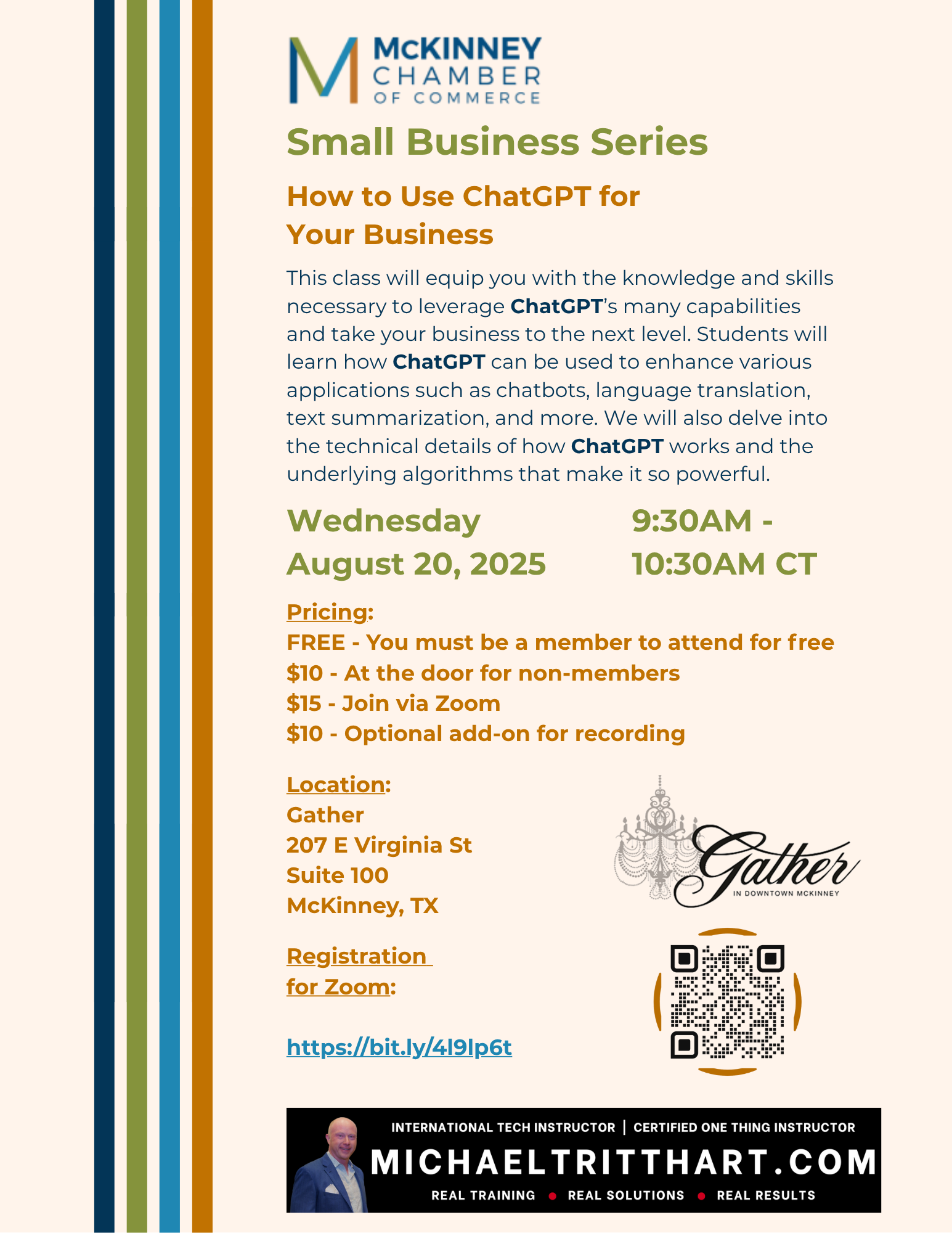 Small Business Series: How to Use Chat GPT For Your Business - McKinney ...