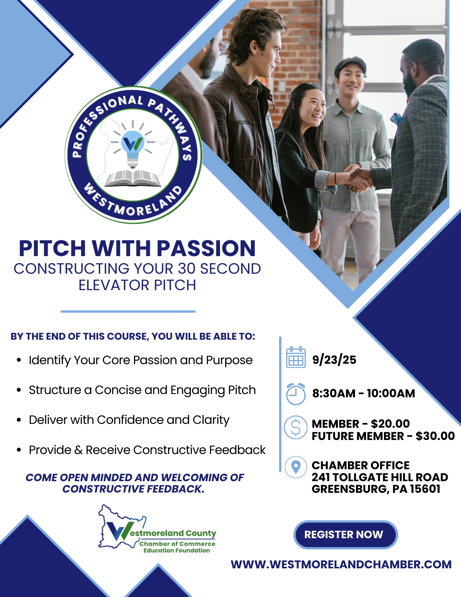 Pitch with Passion: Constructing Your 30 Second Elevator Pitch ...