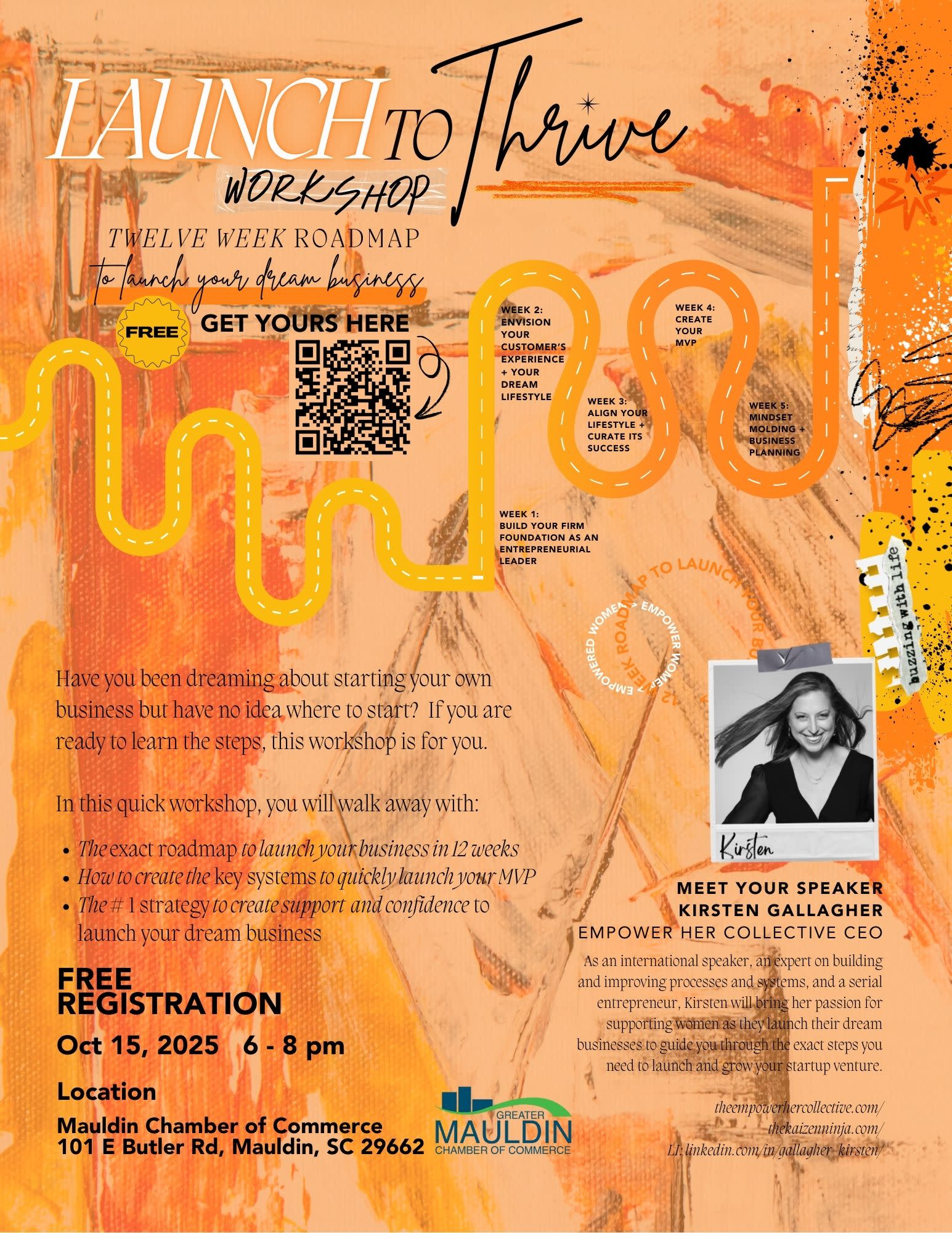 Launch to Thrive Workshop with Empower HER Dreams Collective - Event ...