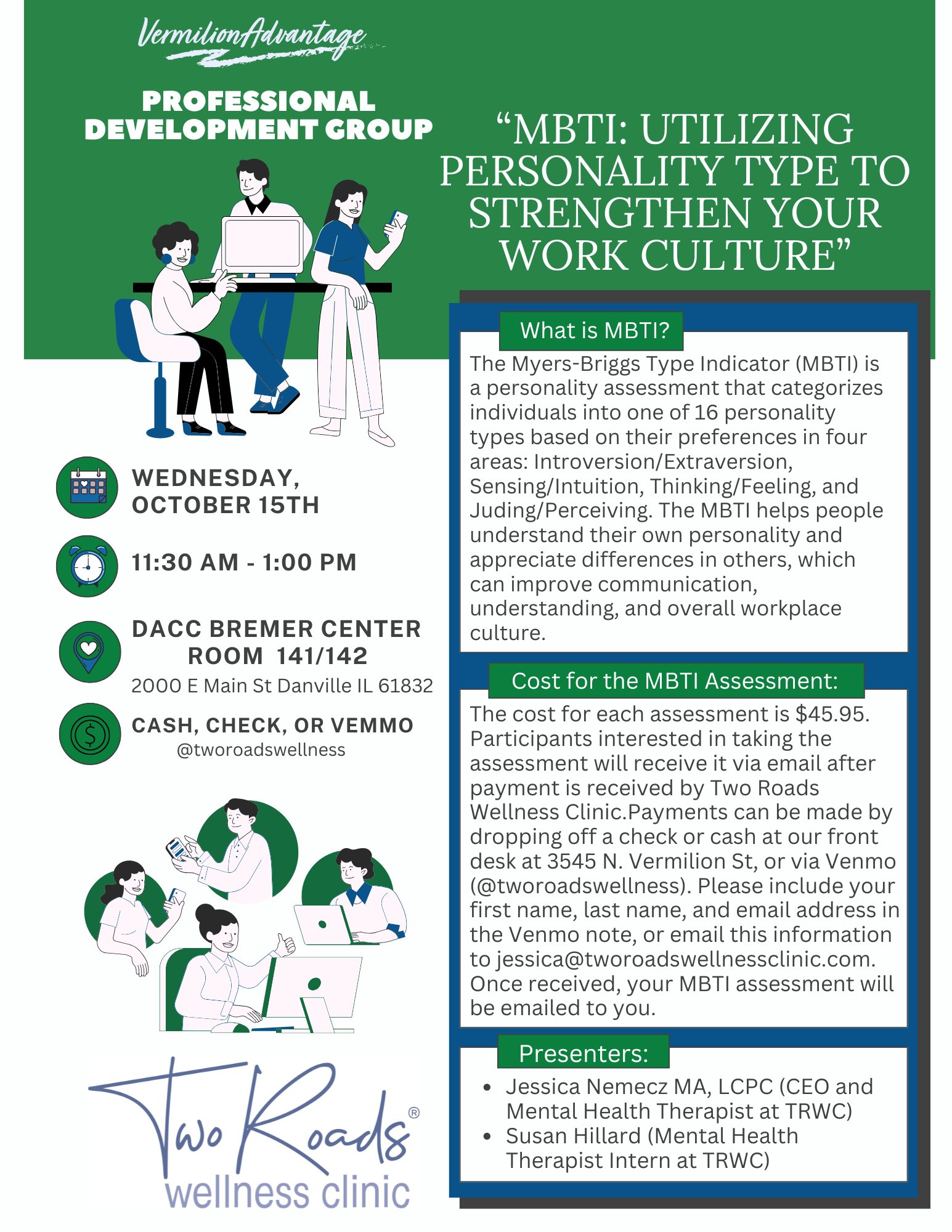 Professional Development Group: "MBTI: Utilizing Personality Type to ...