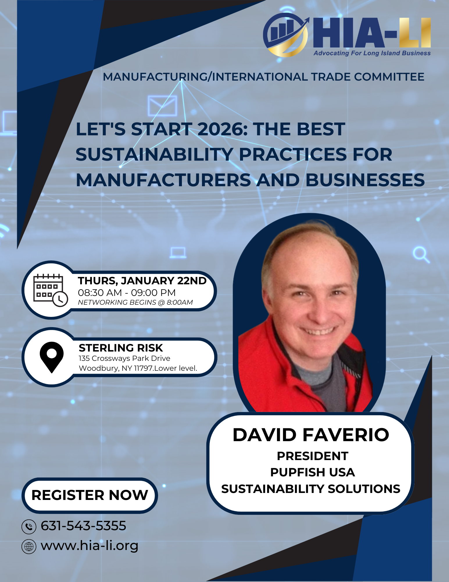 Manufacturing / International Trade Committee Meeting -Calendar - HIA-LI