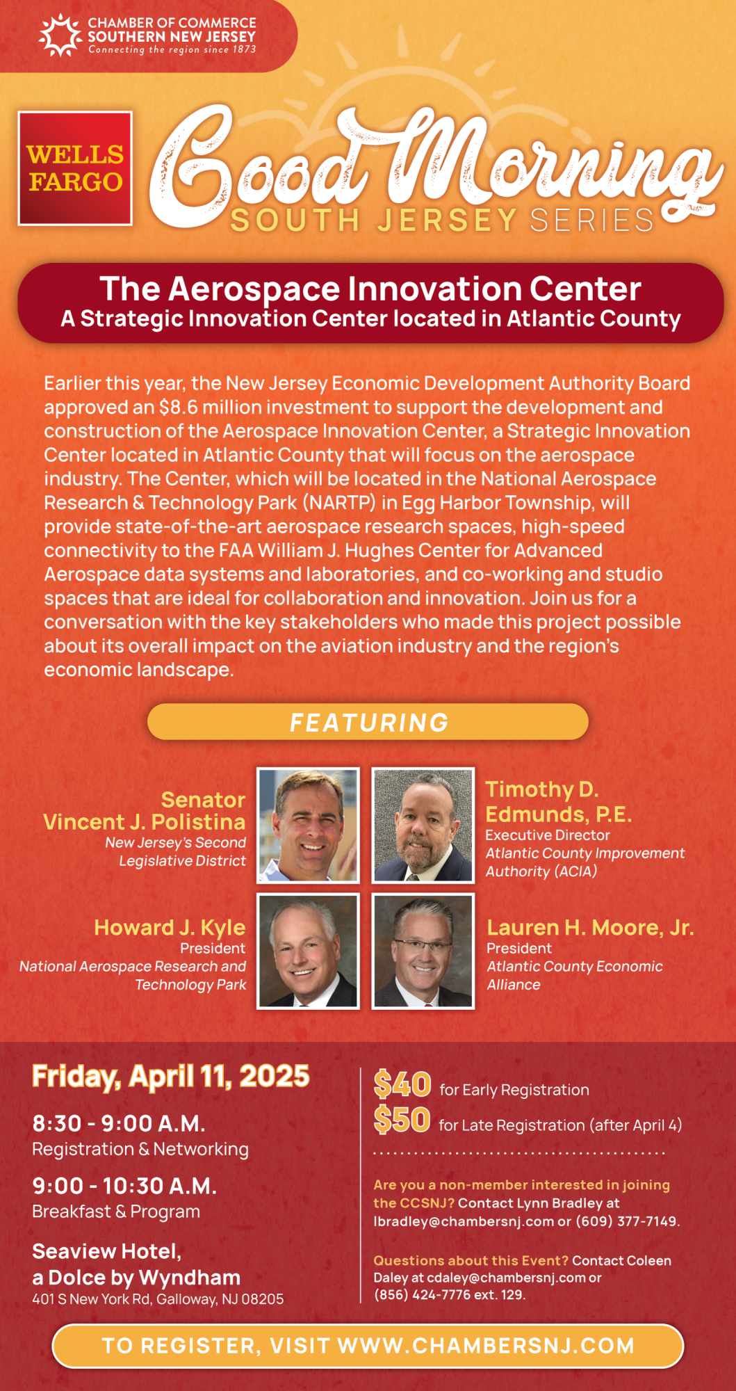Good Morning South Jersey - The Aerospace Innovation Center - Chamber ...