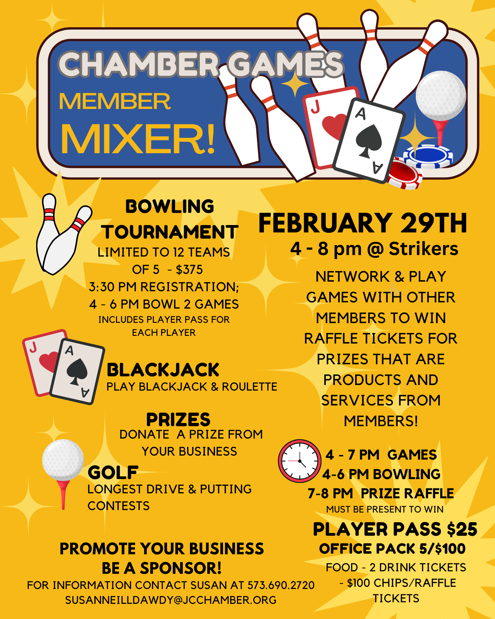 2024 Chamber Games - Member Mixer -Events - Jefferson City Area Chamber ...