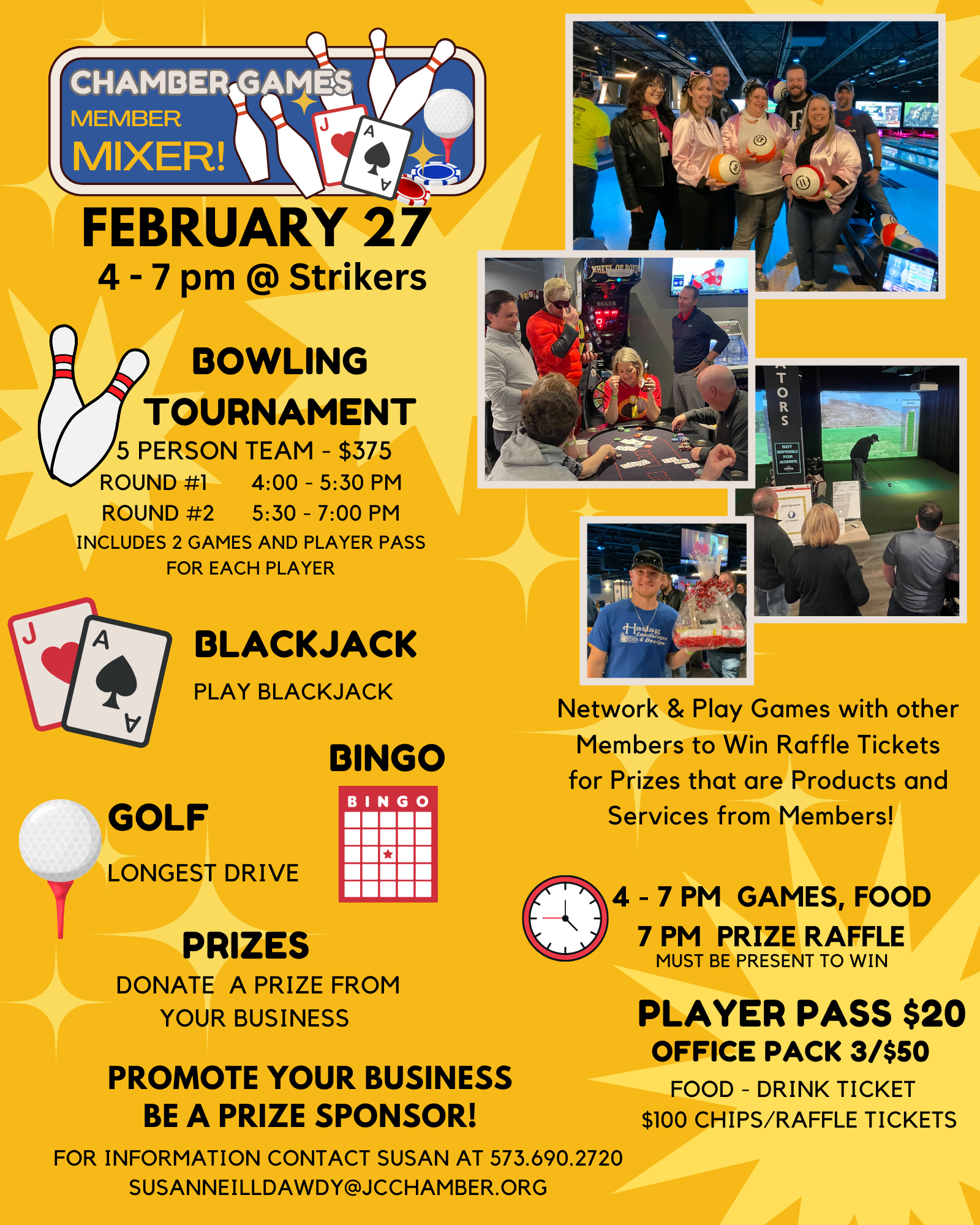 2025 Chamber Games - Member Mixer - Event Registration