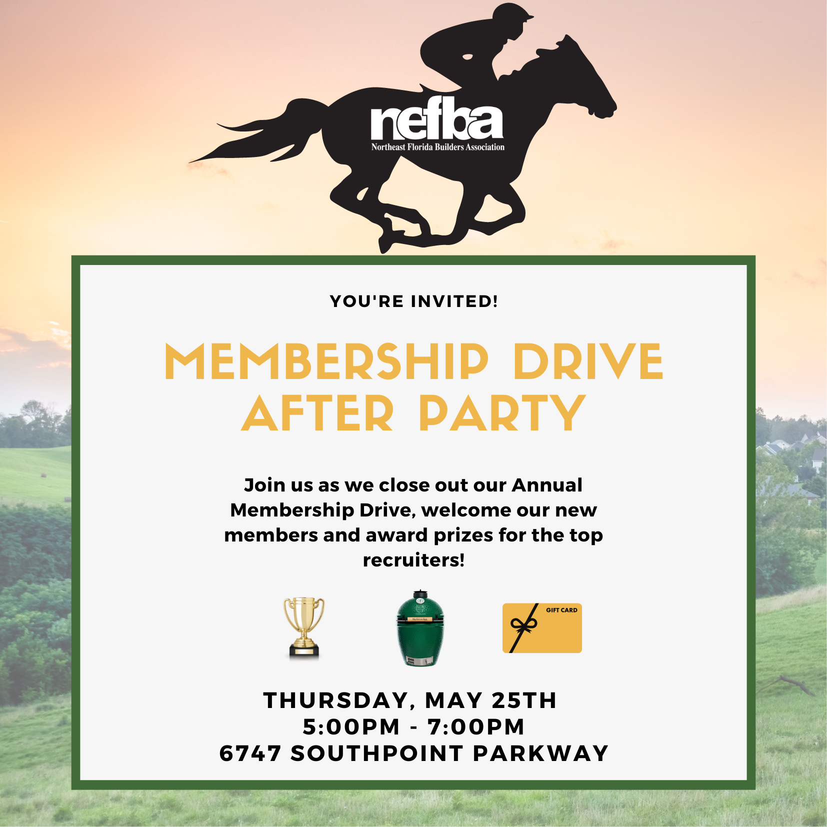 Membership Drive - New Member Welcome Party! - NEFBA