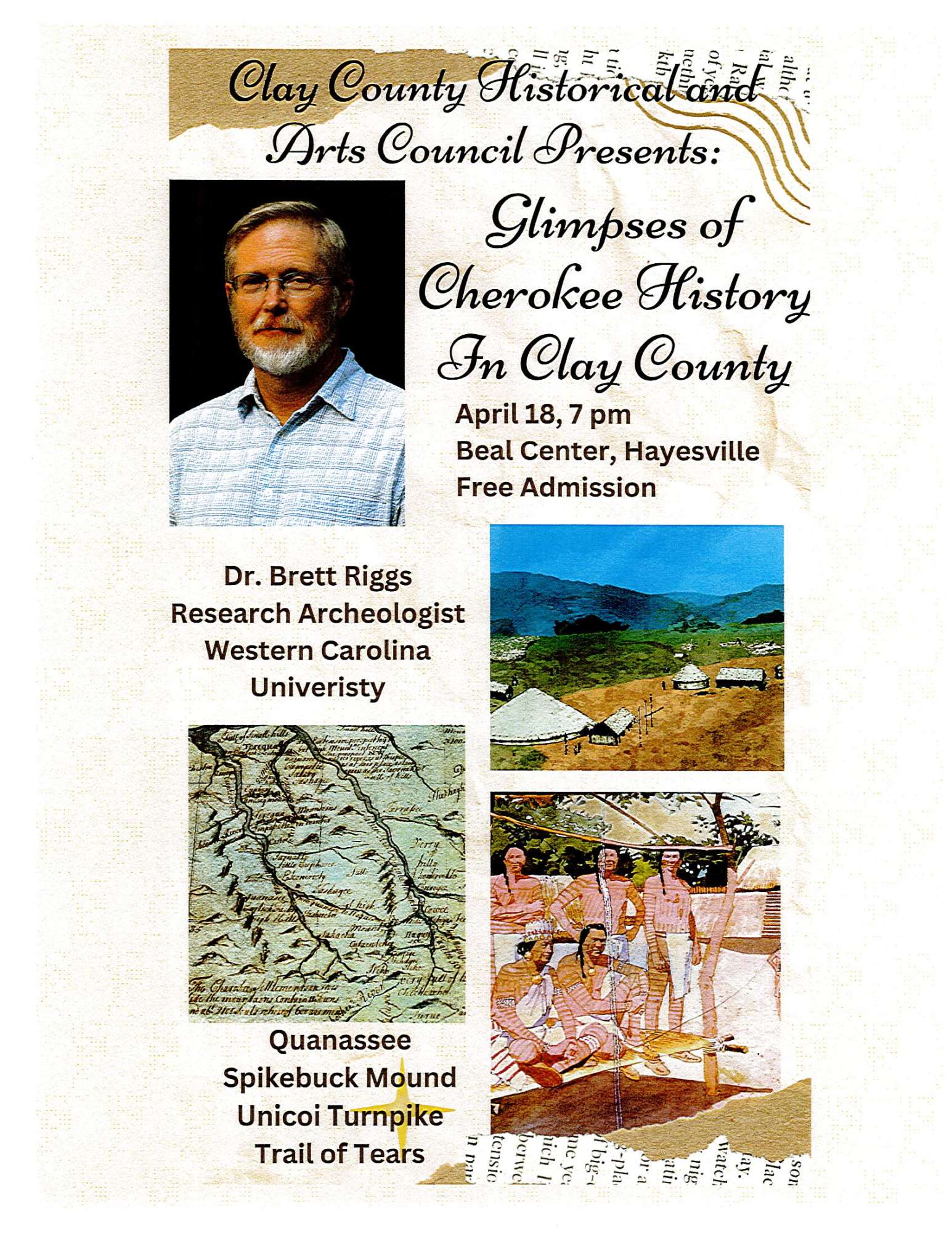 GLIMPSES OF CHEROKEE HISTORY IN CLAY COUNTY - PRESENTED BY THE ...