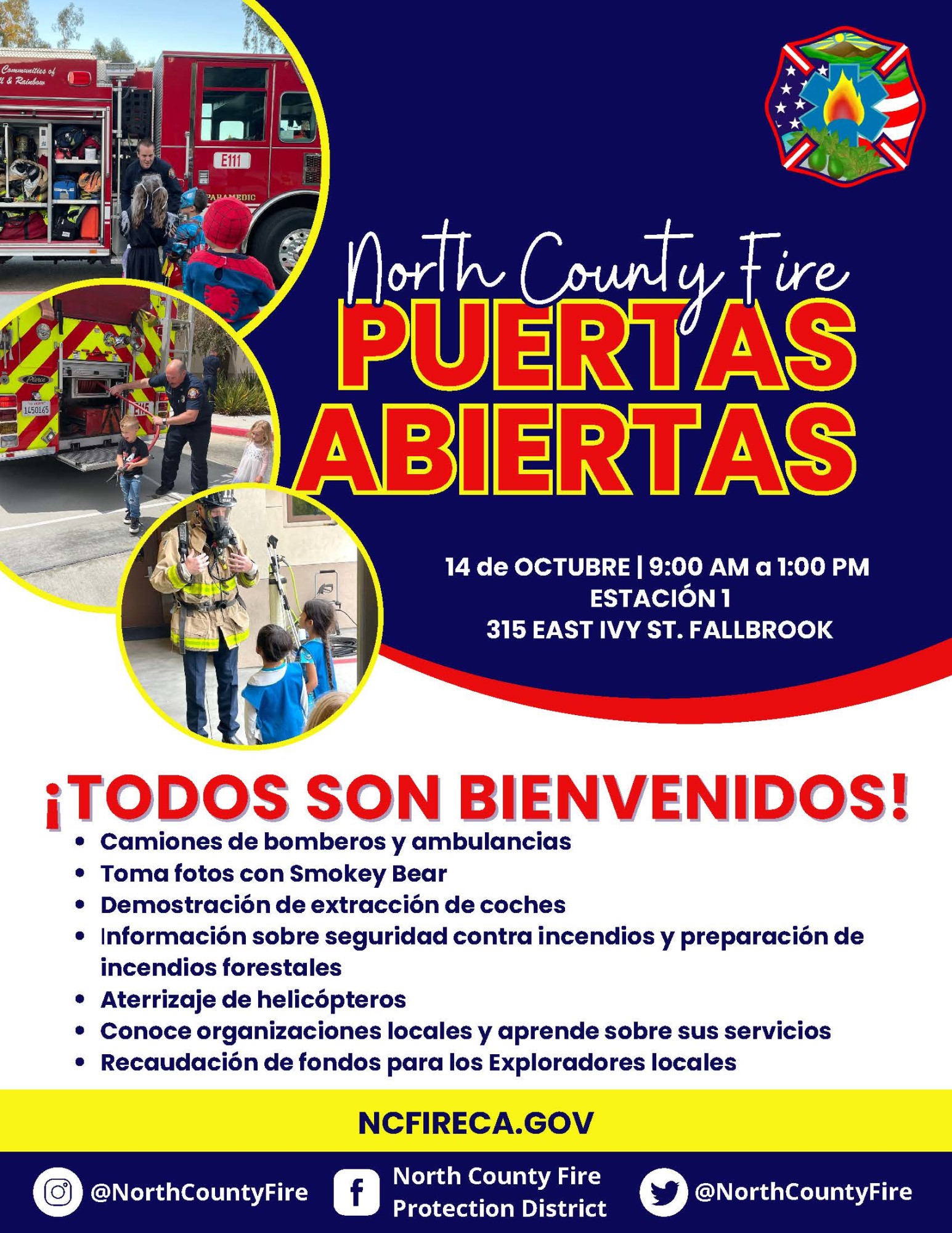 North County Fire Open House! - Fallbrook Chamber of Commerce