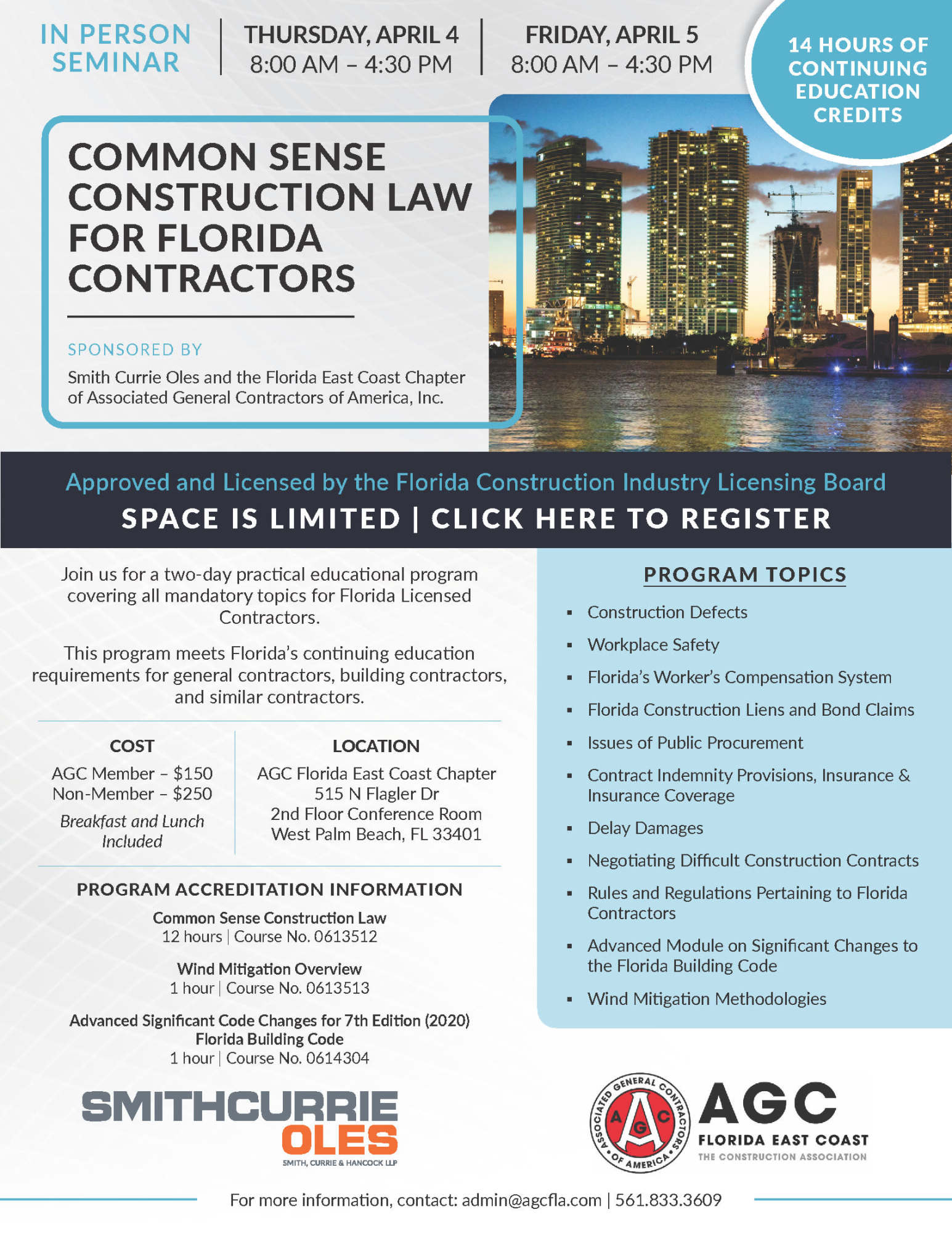 Common Sense Construction Law for Florida Contractors - Associated ...
