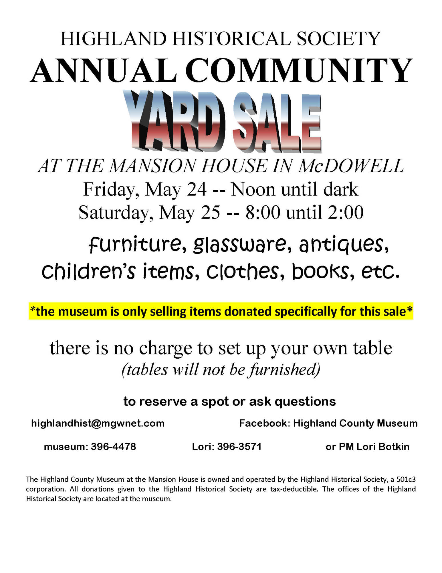 Highlands County Garage Sales