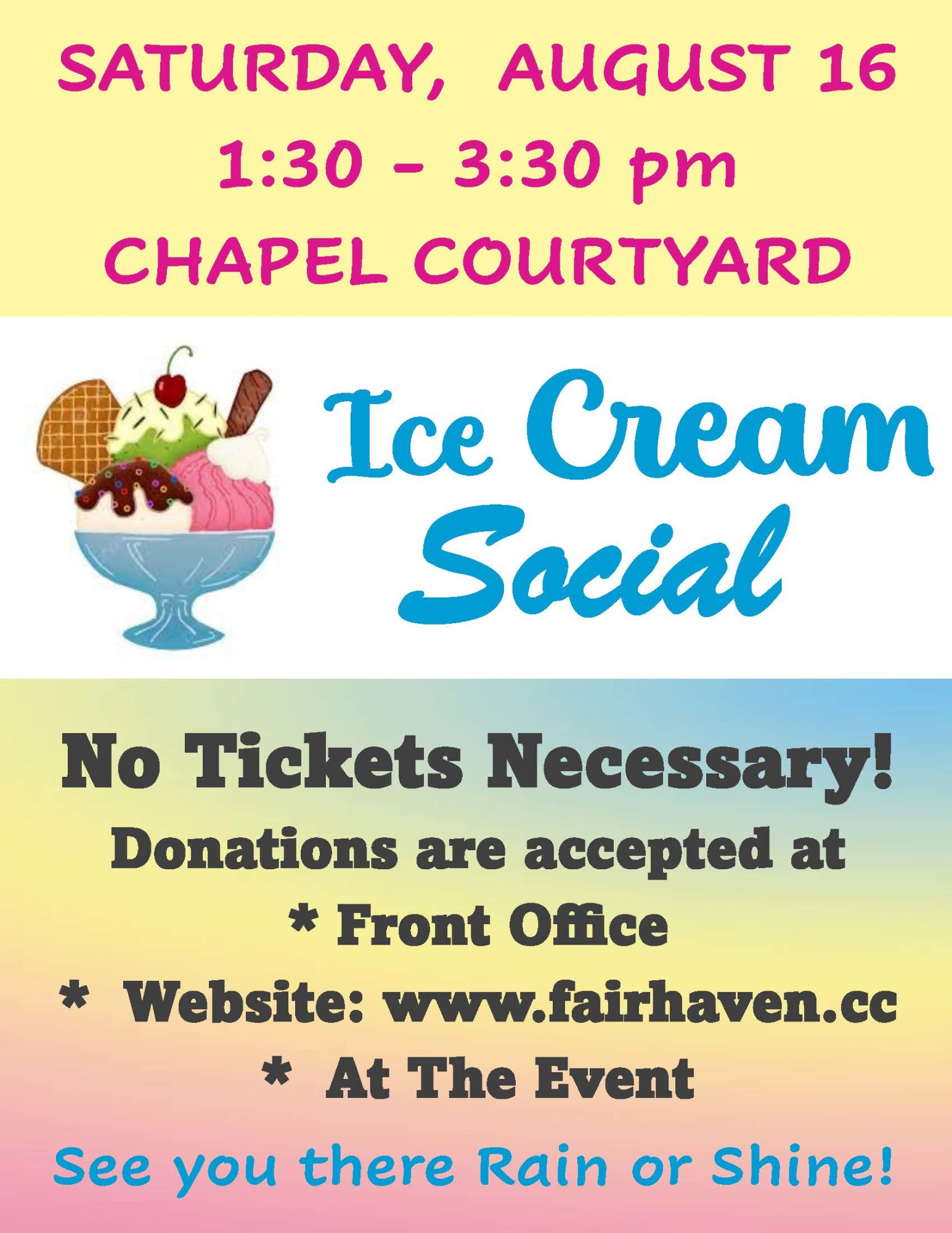 Community Event: Ice Cream Social - Belvidere Chamber of Commerce