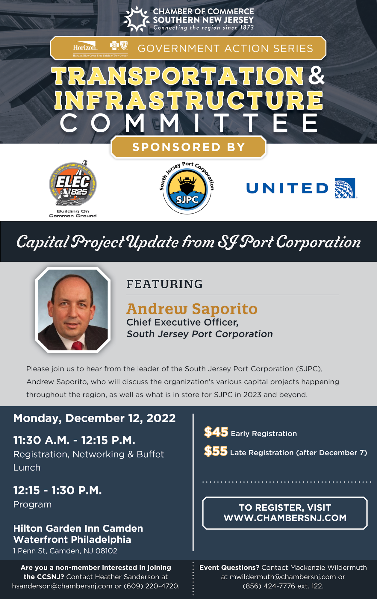 Transportation and Infrastructure Committee - Event Registration