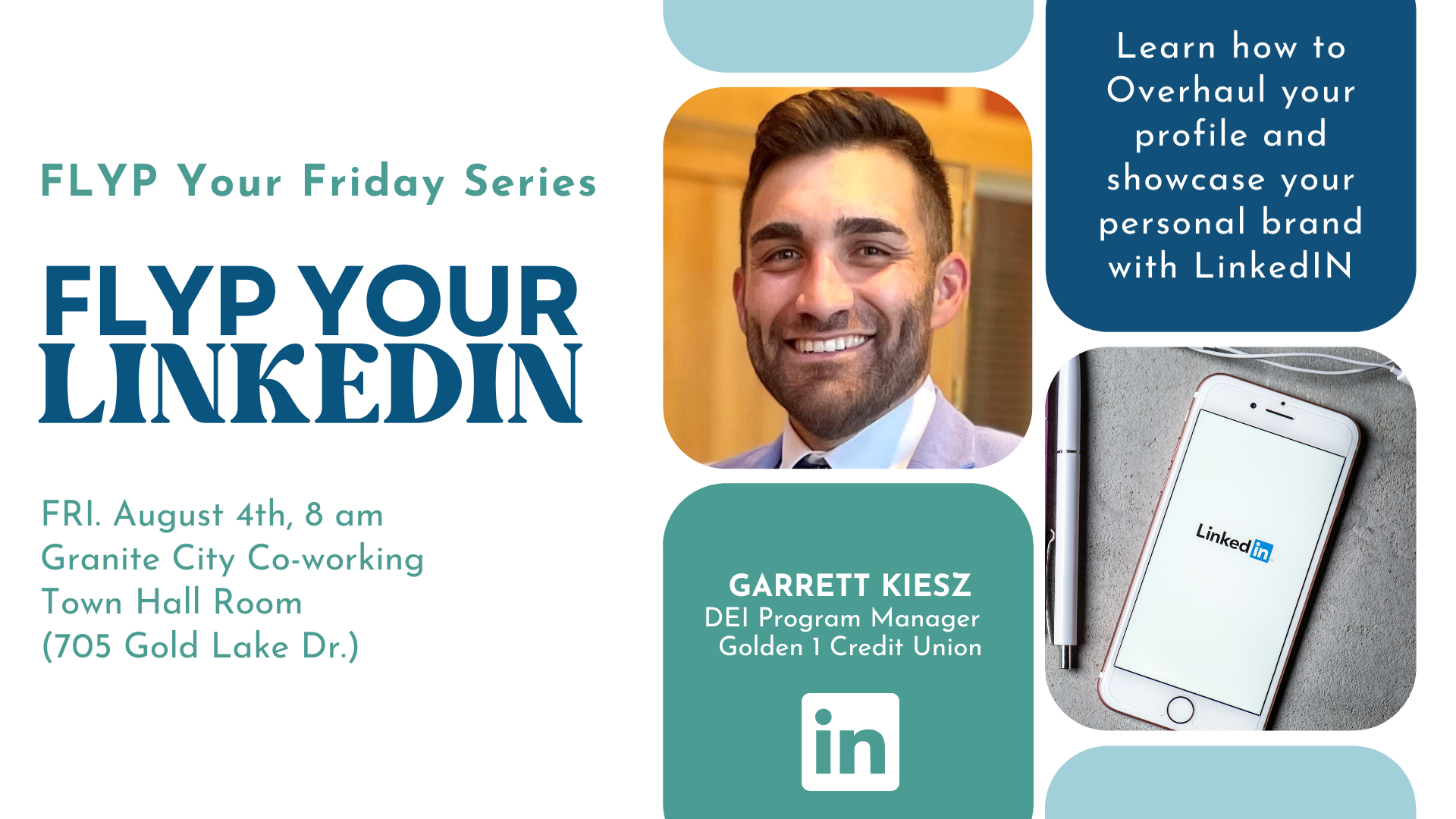 FLYP Your Friday Series - FLYP Your Linkedin - Choose Folsom