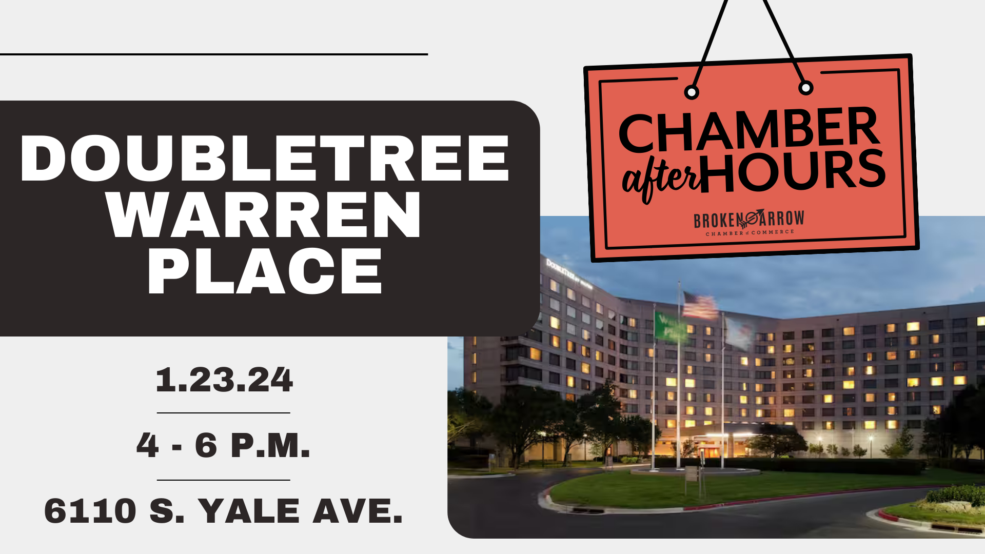 Chamber After Hours: Double Tree Warren Place