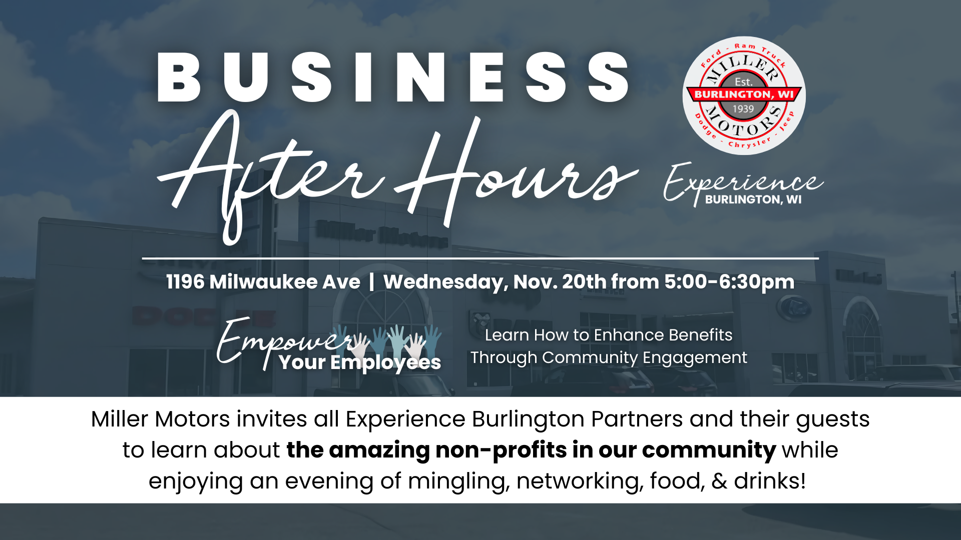 Business After Hours: Empower Your Employees Through Community ...