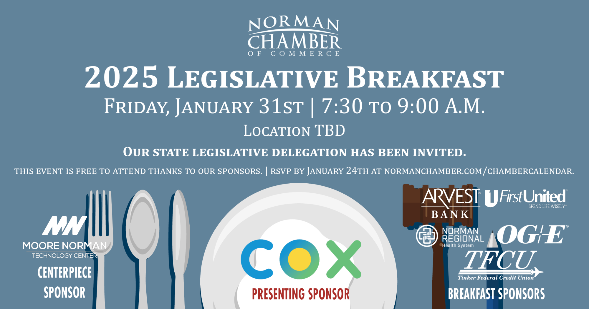 2025 Legislative Breakfast - Event Registration