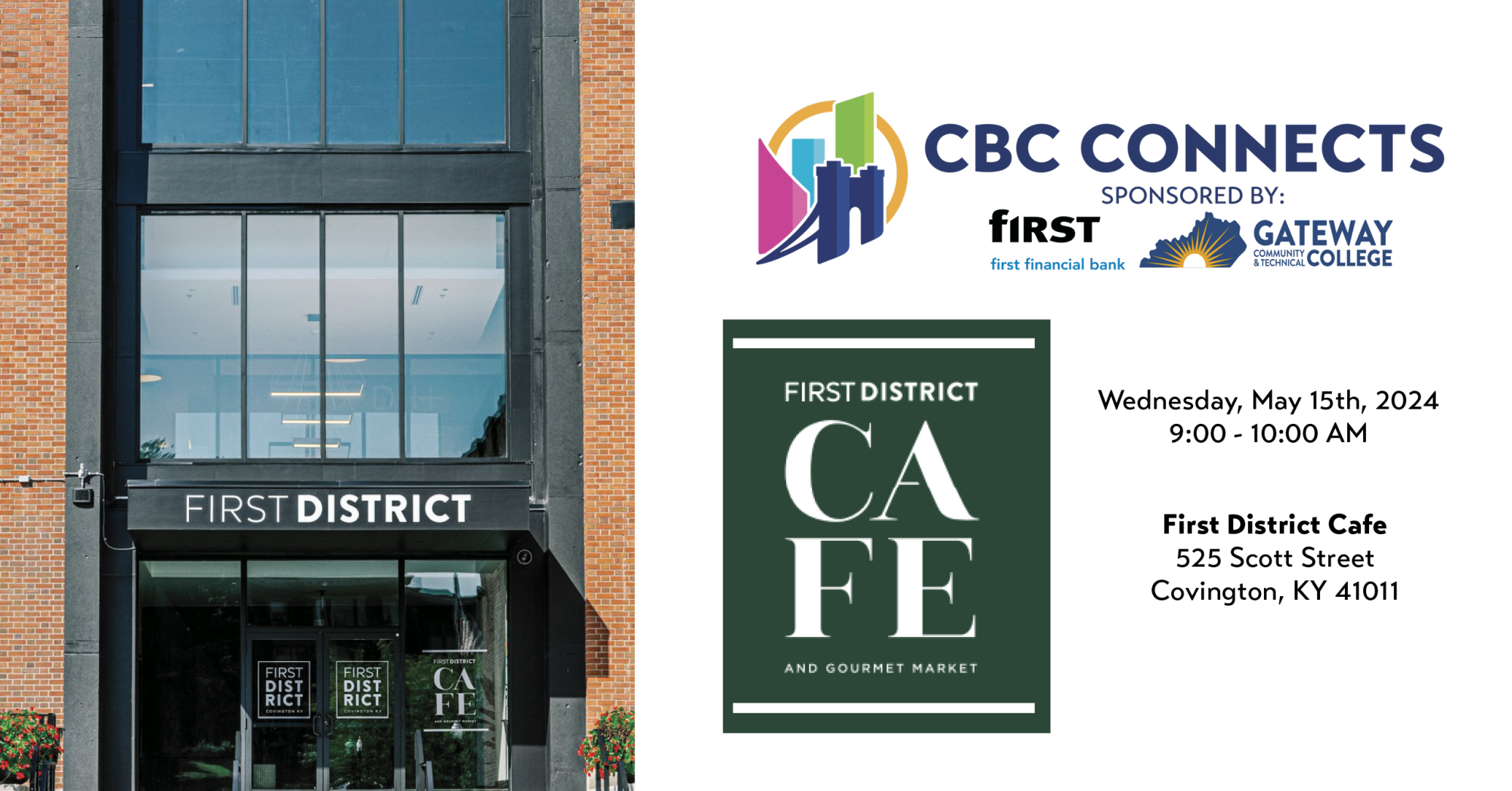 CBC Connects Open Networking at First District Cafe | Covington ...
