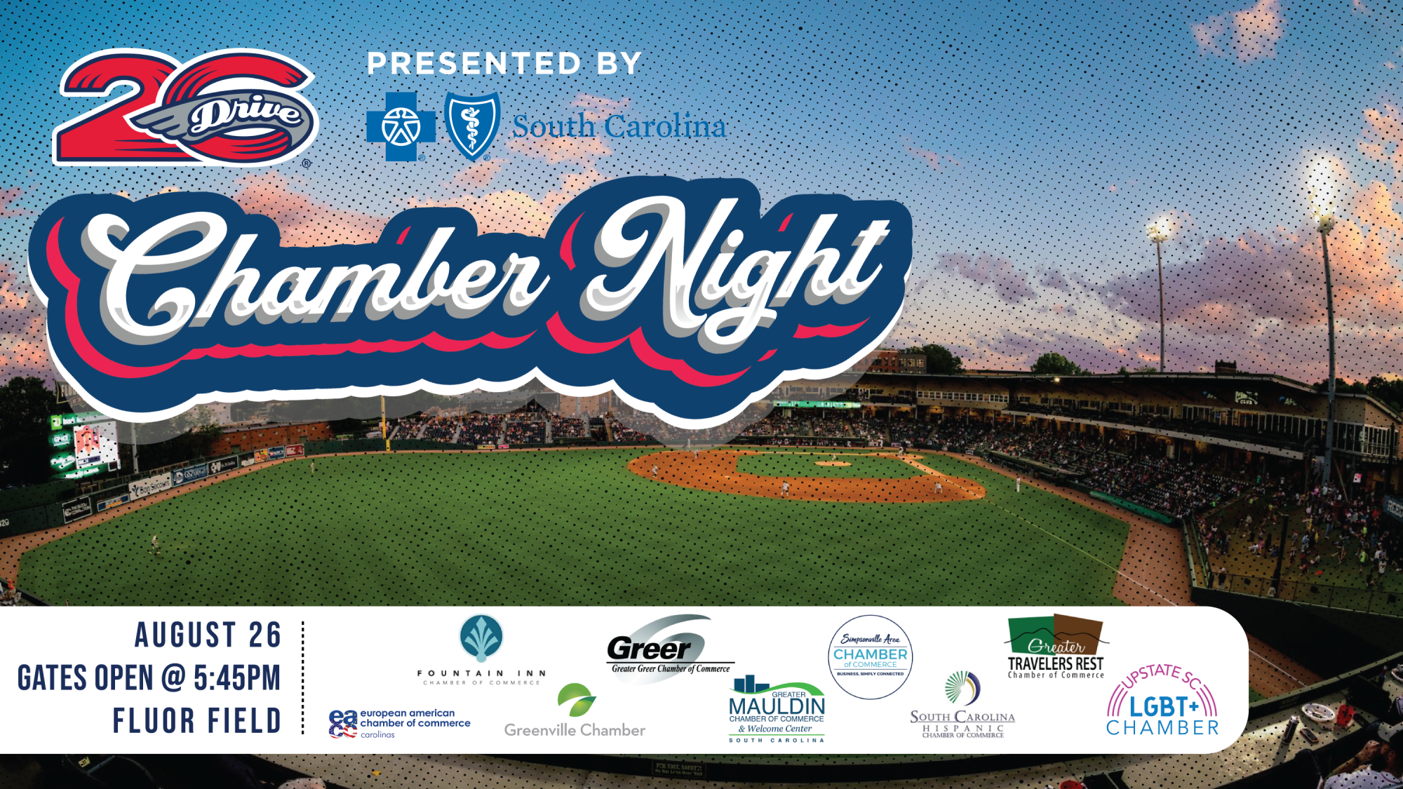 Chamber Night at the Greenville Drive - Event Registration