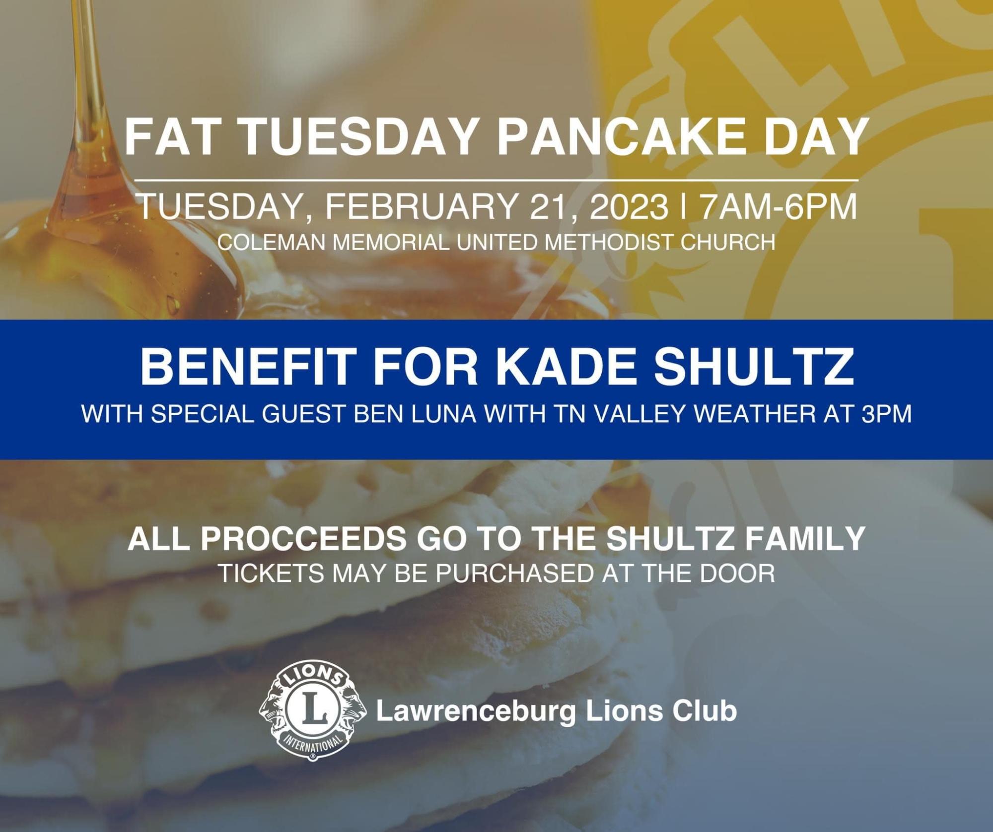 Fat Tuesday Pancake Day – Lawrence County, TN Chamber of Commerce