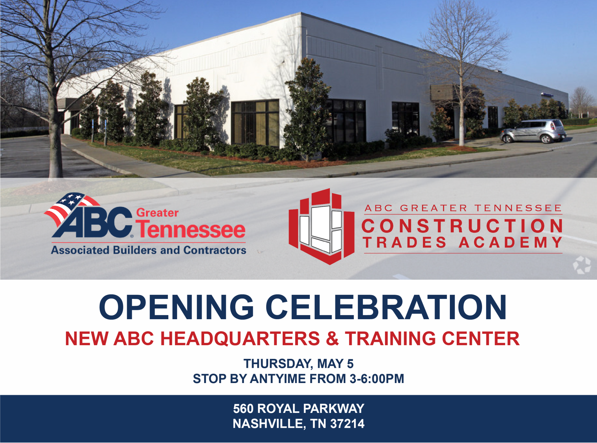 Middle TN - ABC Opening Celebration - Event Registration