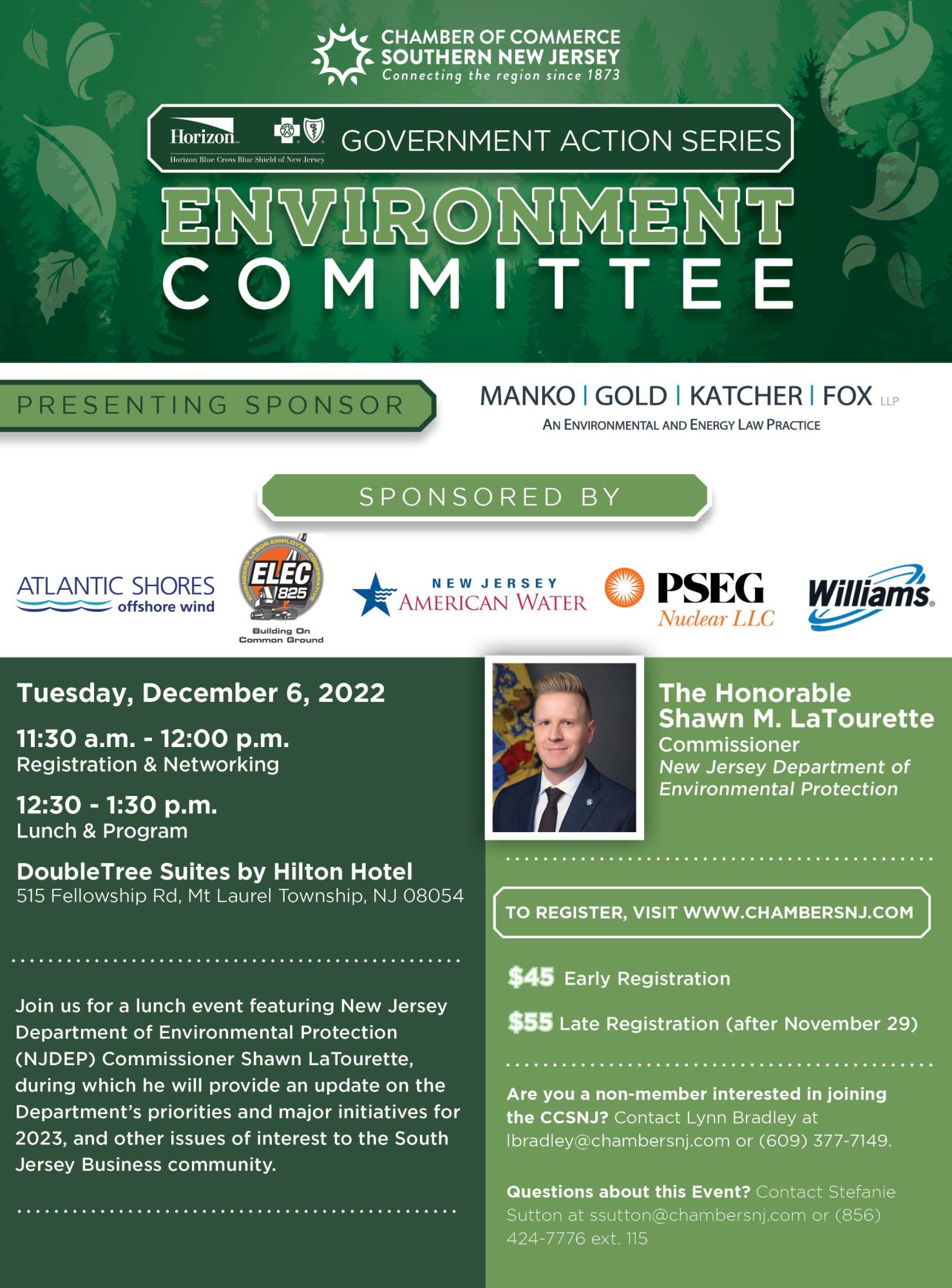 Environment Committee - Event Registration