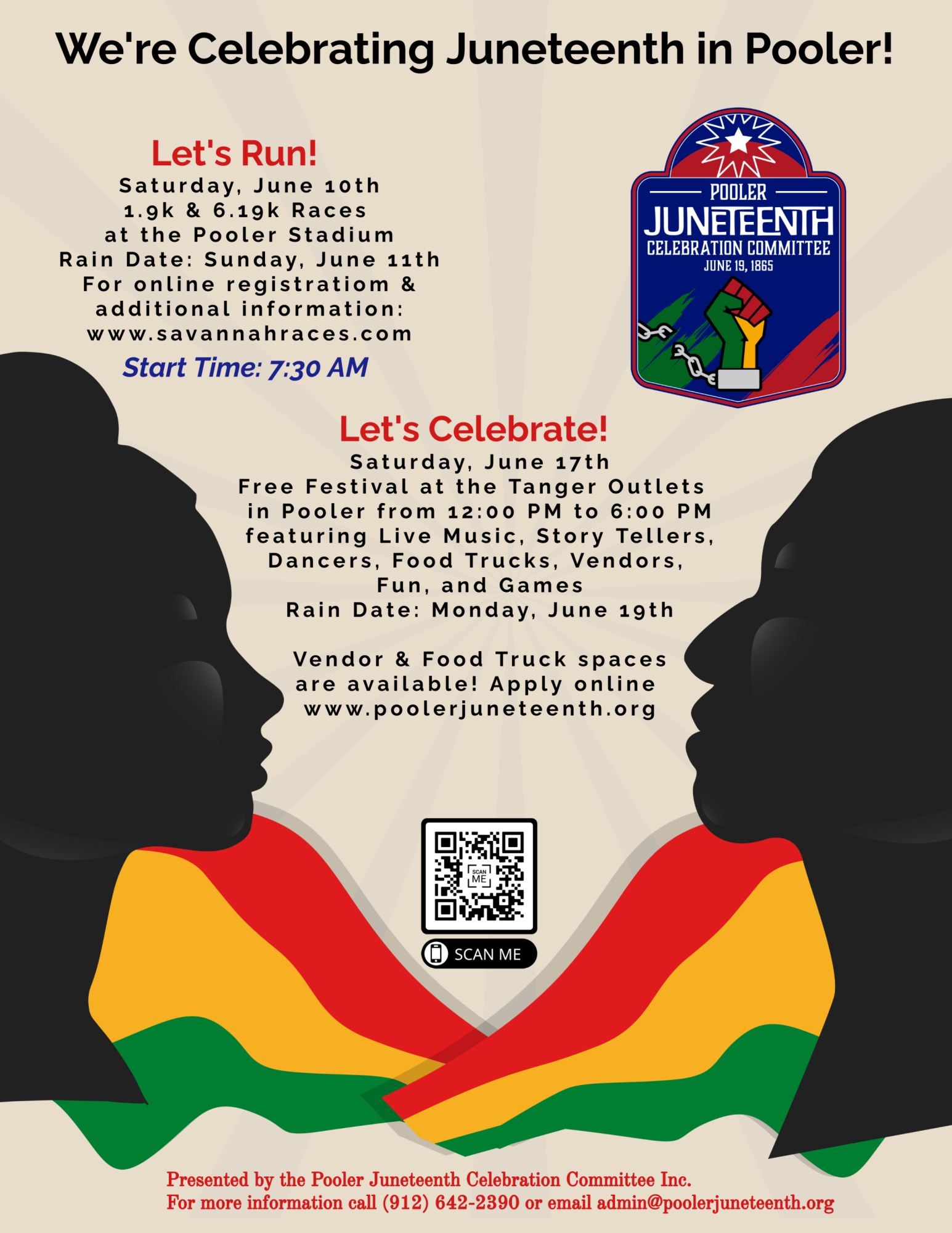 Pooler Juneteenth Celebration Festival Events & Calendar | Greater ...