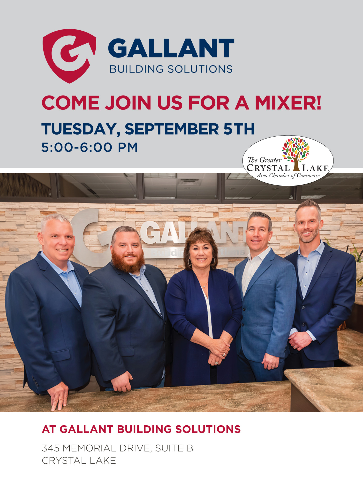 Gallant Building Solutions Mixer Events | Crystal Lake Chamber of Commerce