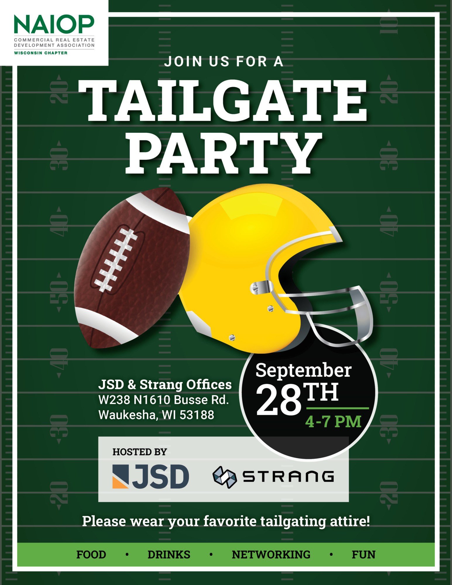 End of Summer Tailgate Party - default - NAIOP - Wisconsin