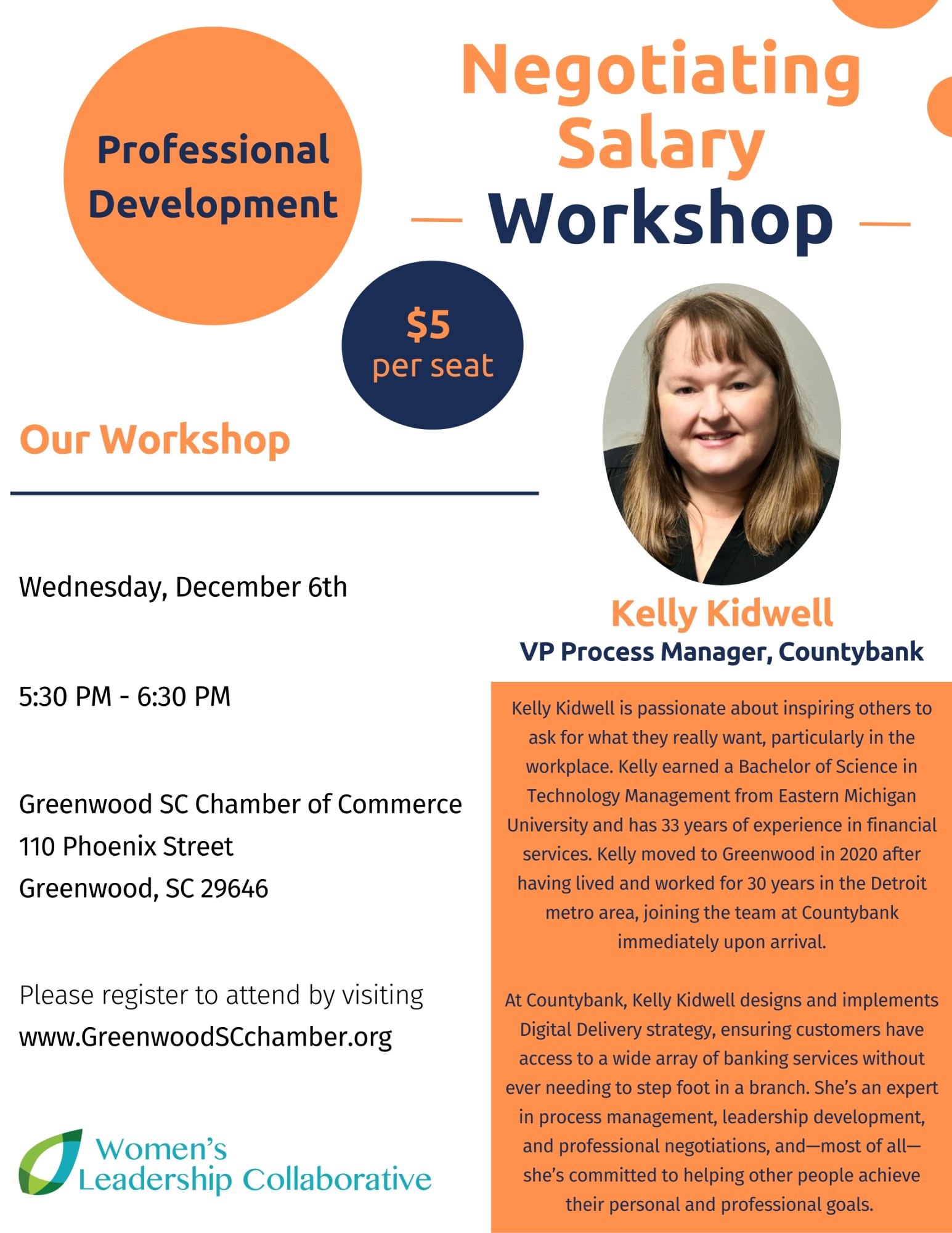 Women's Leadership Collaborative - "Negotiating Salary" Workshop ...