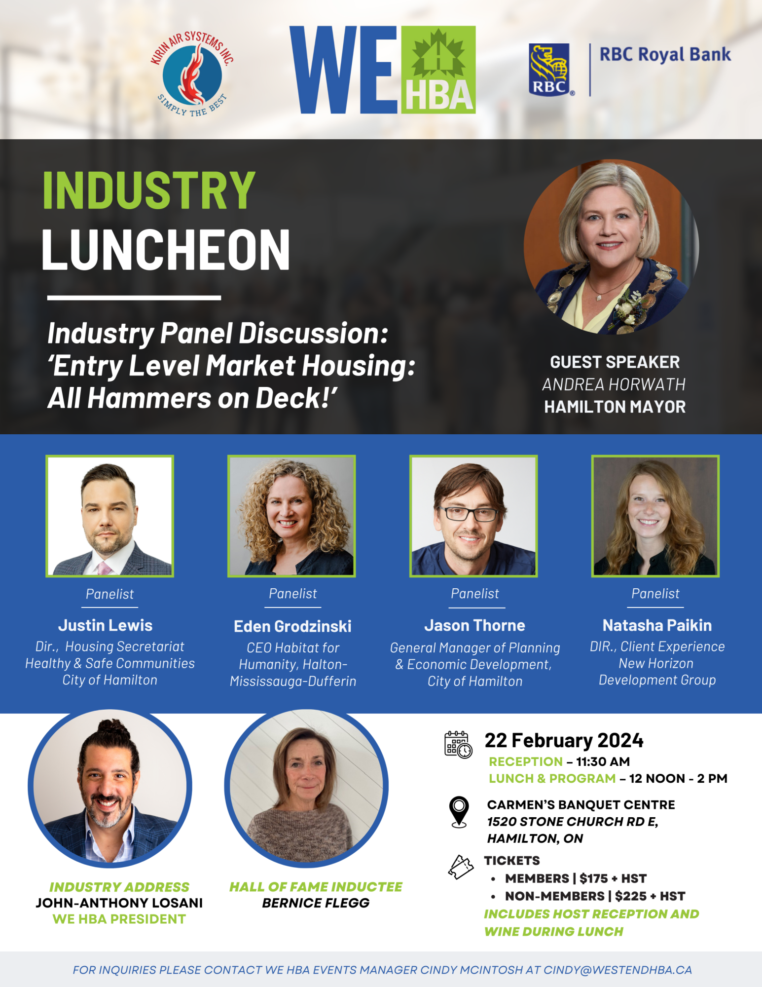 2024 Industry Luncheon We Hba