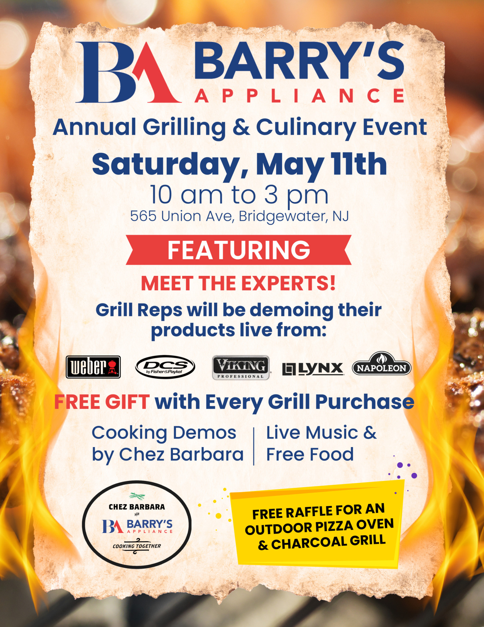 Barry's Annual Grilling & Culinary Event Member Hosted Events ...